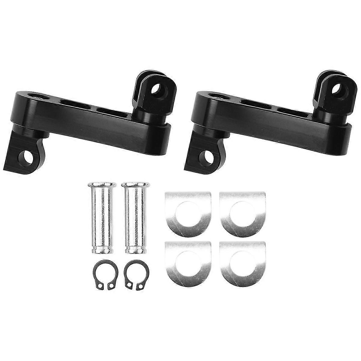 Motorcycle Adjustable Passenger Footpegs Highway Pegs Male Mount Foot ...