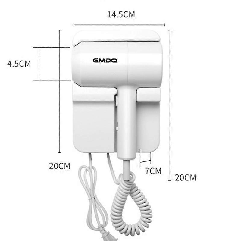 Hot&Cold Wind Blow Hair Dryer Electric Wall Mount Bathroom Hotel ...
