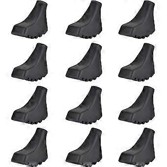 Nordic Walking Pads, 12 Pieces / 6 Pairs Asphaltic Rubber Pads For ...