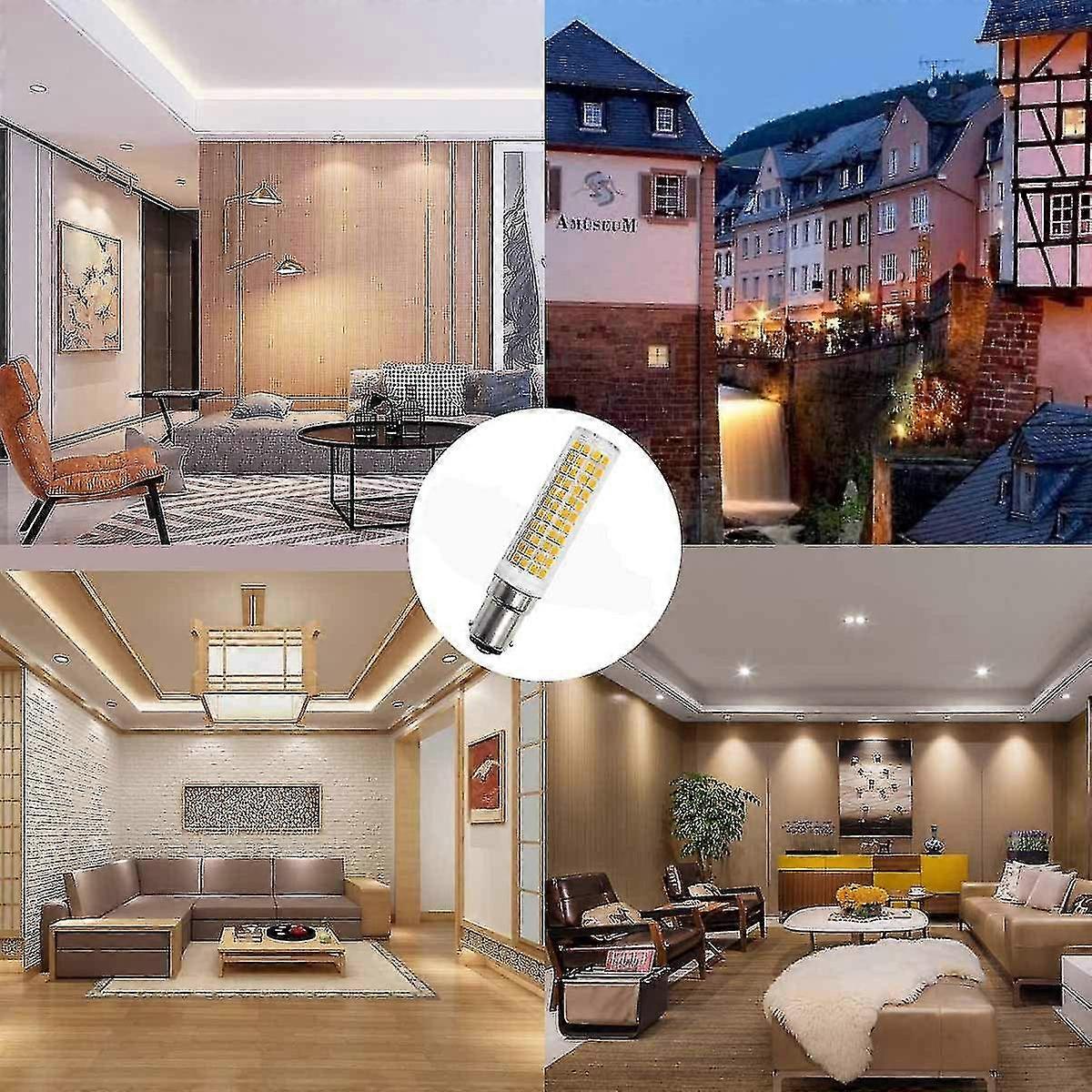 B15d Led Bulbs 8w Equivalent 90w 80w 75w Warm White B15 Base 910lm 220v ...