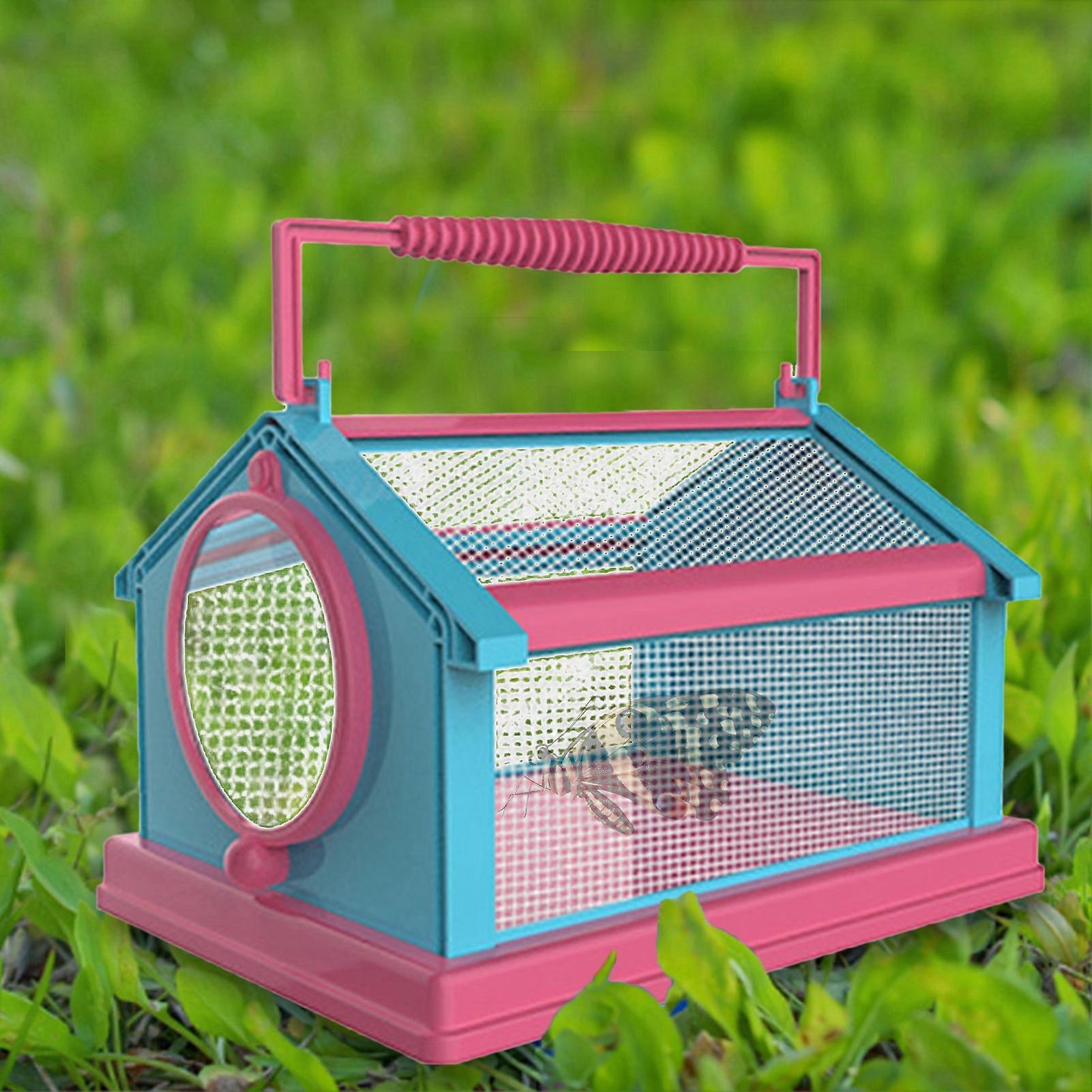 House Shape Foldable Portable Butterflies Cage Butterflies Mesh ...