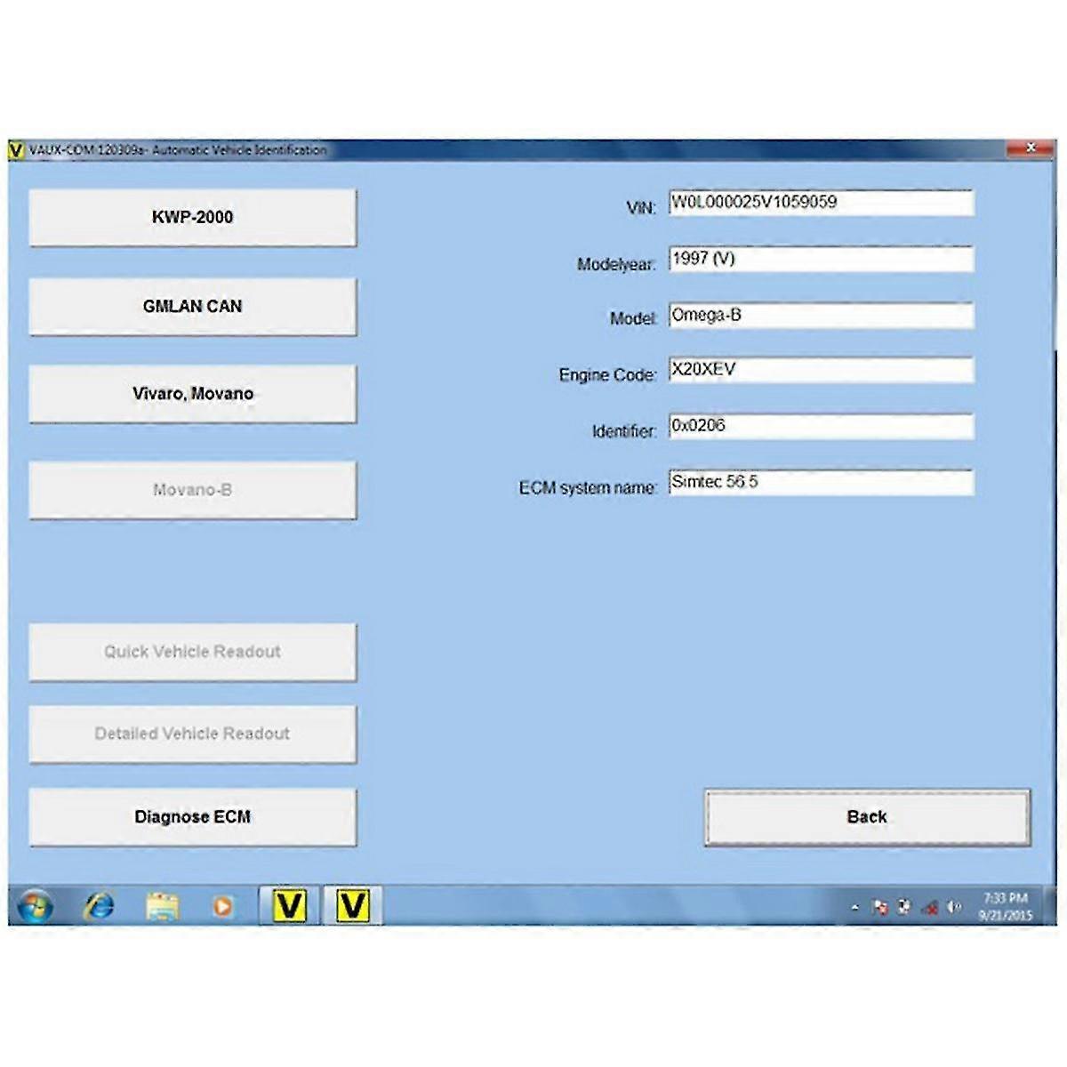 New OPCOM 2014V V1.99 FT232RQ New OPCOM 120309A Latest Version OBD2 Op ...
