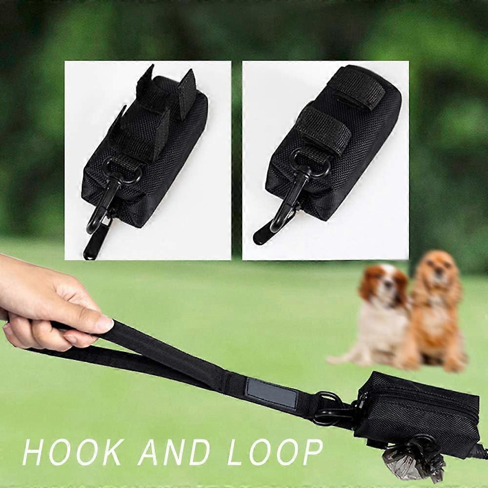 2Pcs Poop Bag Dispenser, Dog Poop Bag, Dog Waste Catcher Dogs, Black ...