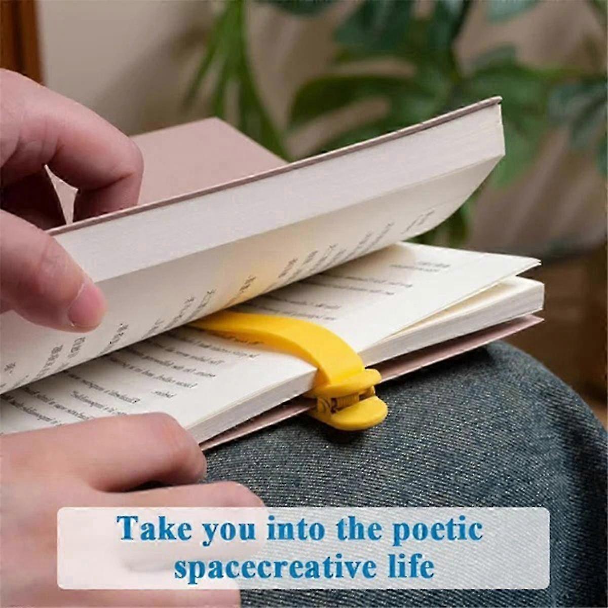 6pack Smart Bookmark, Silicone Book Mark, Book Accessories For Reading ...