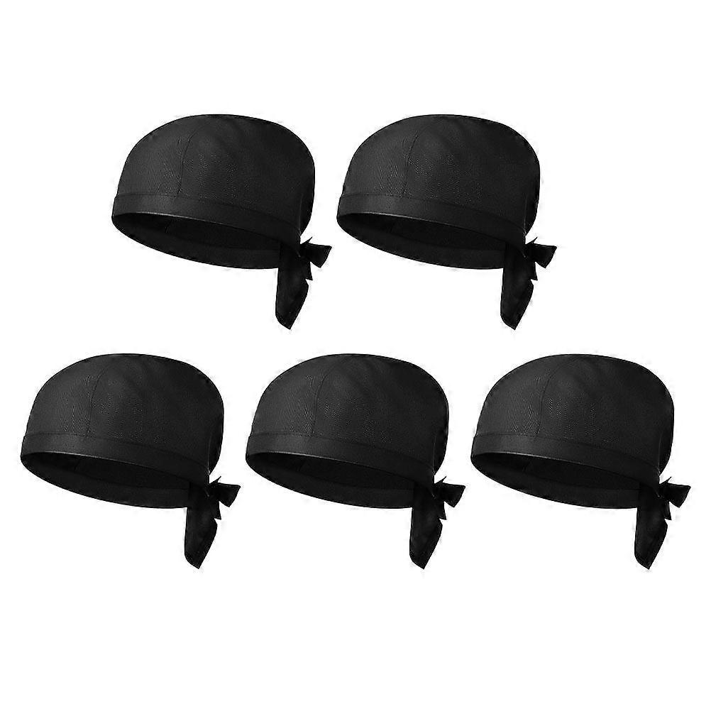 5 Pcs Ladies Hats Beanie Chef Hat Restaurant Uniform Caps Chef Hat ...