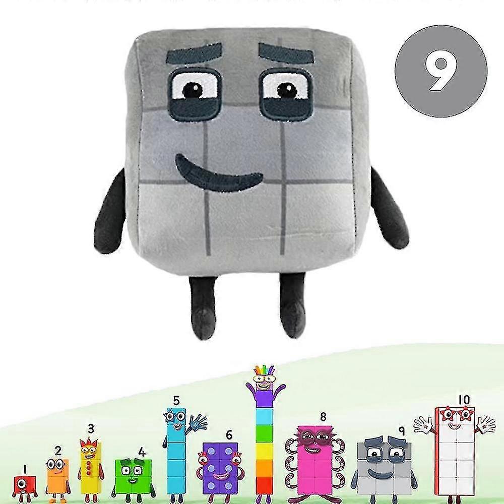 Numberblocks 1-10 Plush Doll Toy Gift Educational Premium Stuffed ...