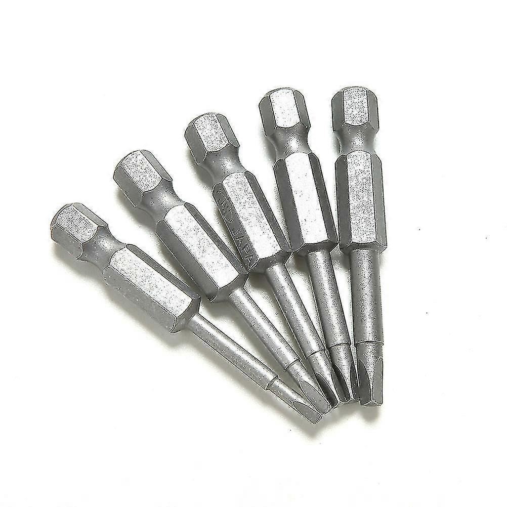 5 Pcs /set Magnetic Triangle Head Screwdriver Bits S2 Steel 1/4 Hex ...