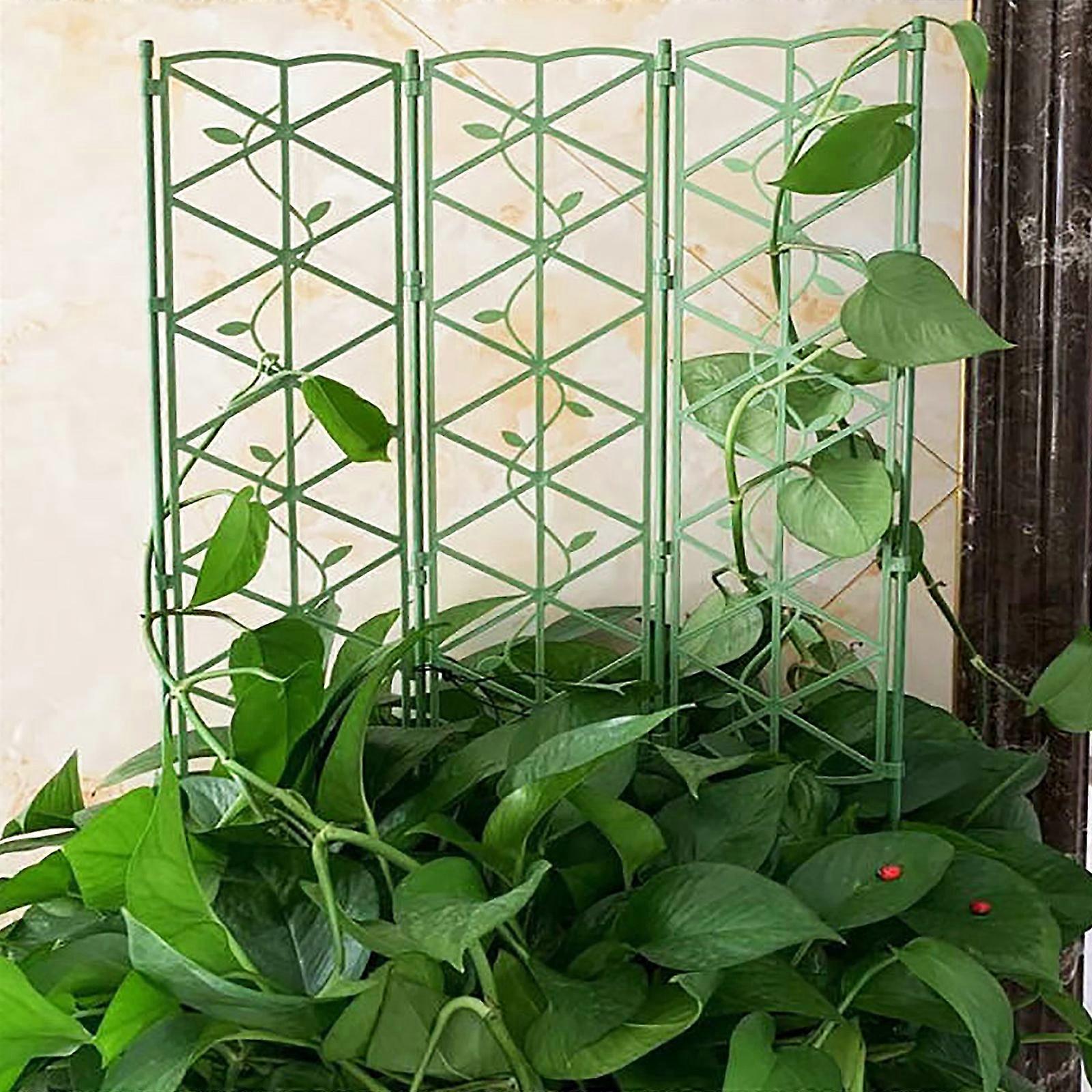 Vine Climbing Rack Flowers Plant Support Shelf - Durable Cucumber ...