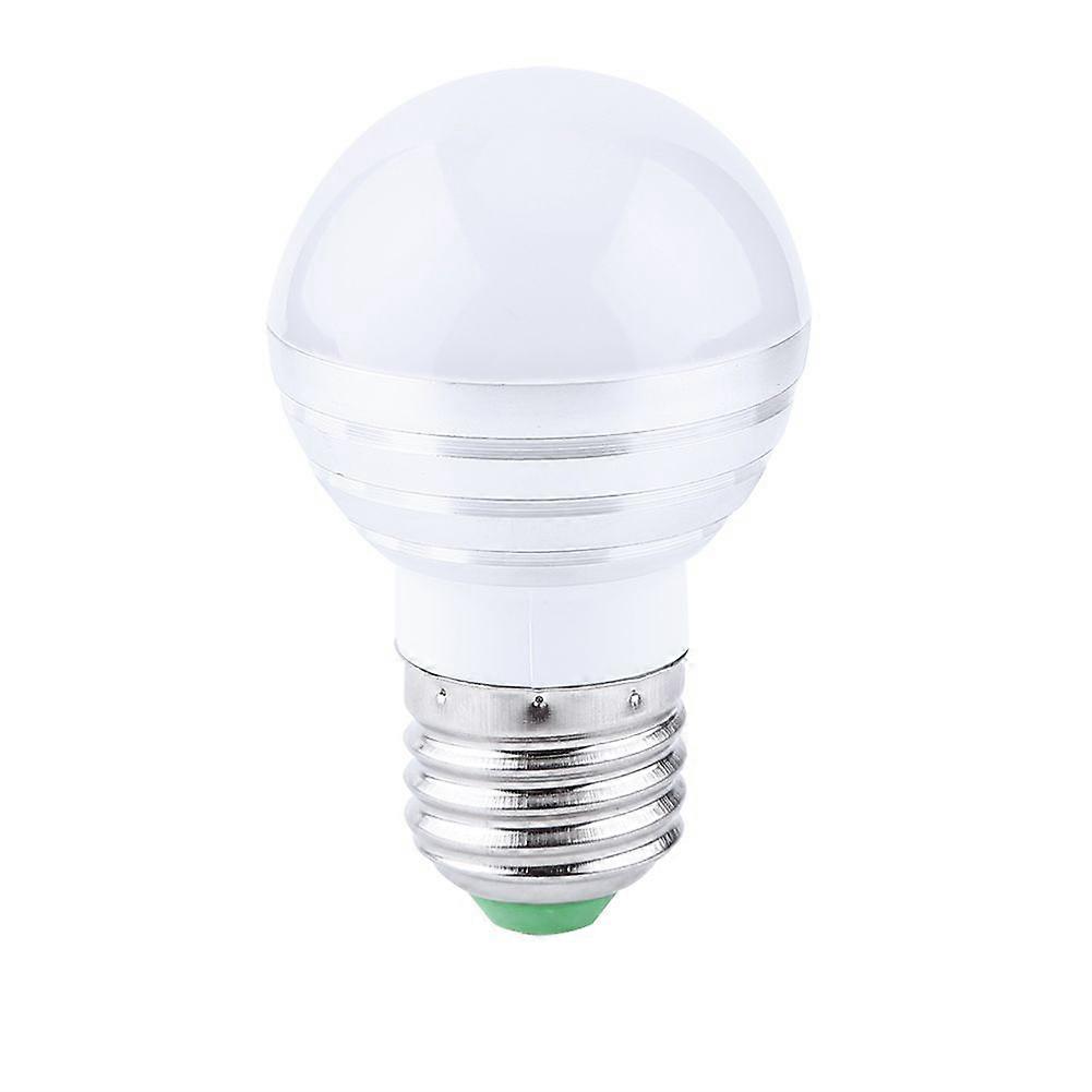 E27 3W Dimmable RGB LED Light Color Changing Lamp Bulb 85-265V With ...