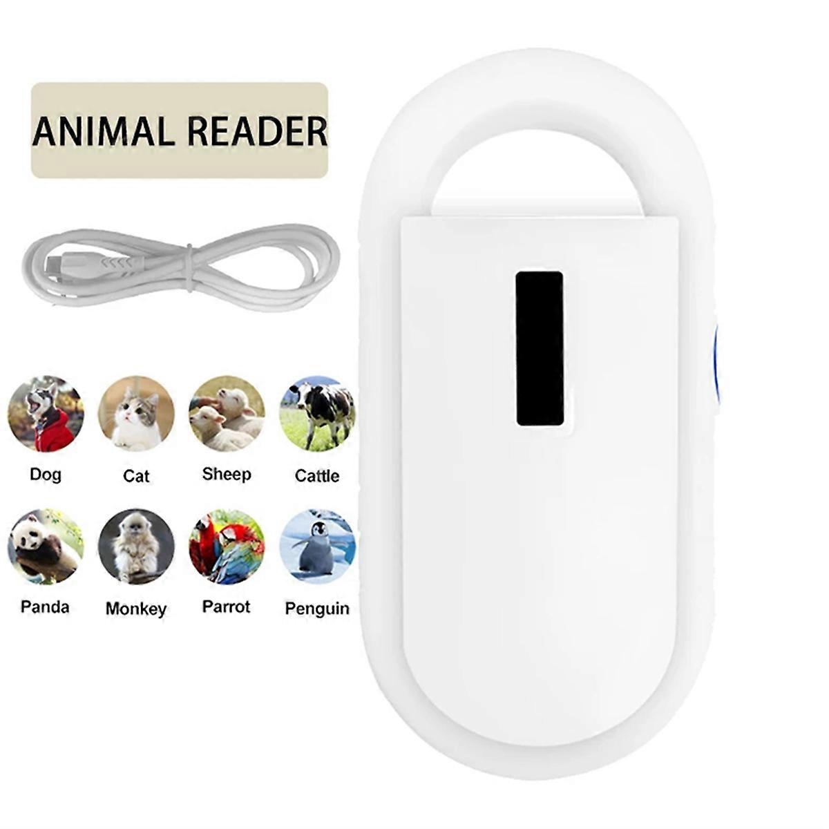 Handheld Digital ID Pet Chip Scanner for Pet Dog and Cat Management 134 ...