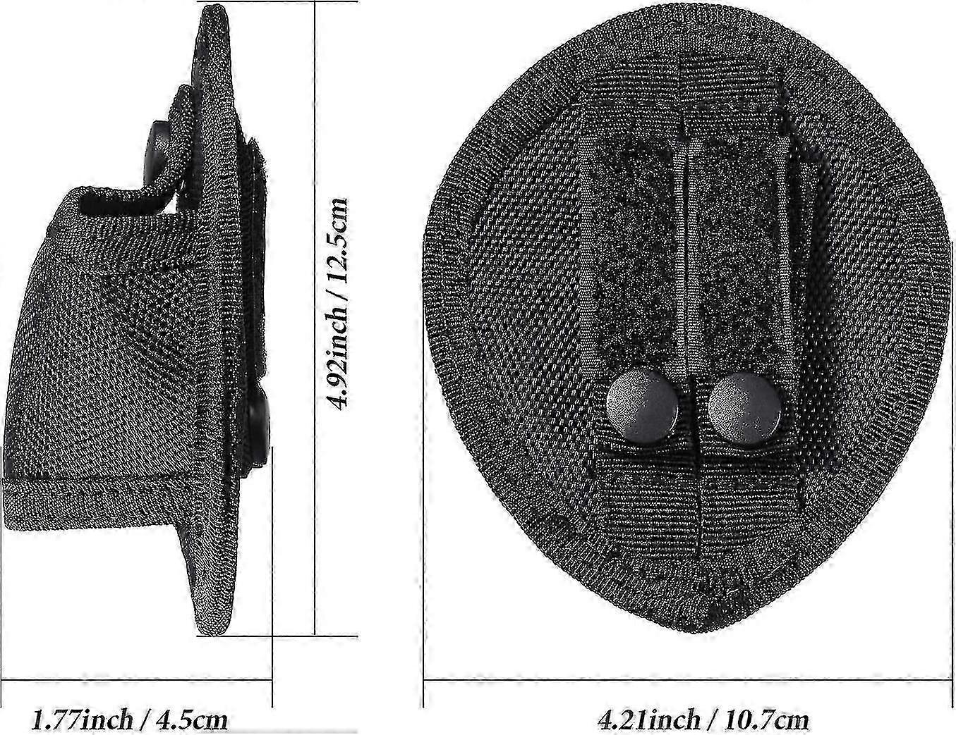 2 Packs Handcuff Cases Nylon Handcuff Holders Universal Handcuff Pouch ...