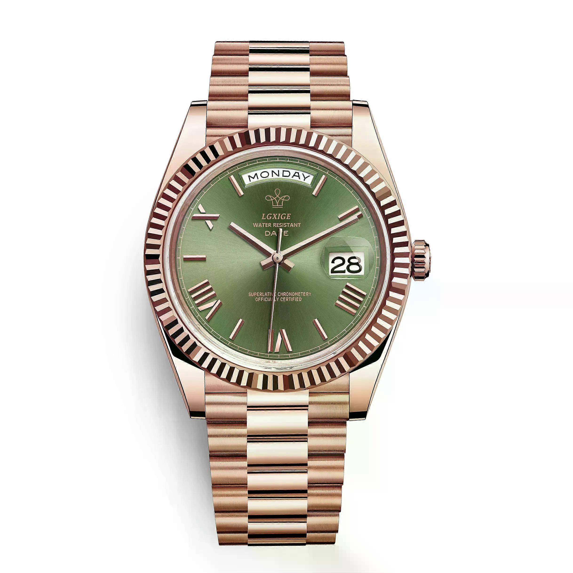 Lgxige Fashion Date Speed Chronograph Men Watch Miyota Quartz Watch ...