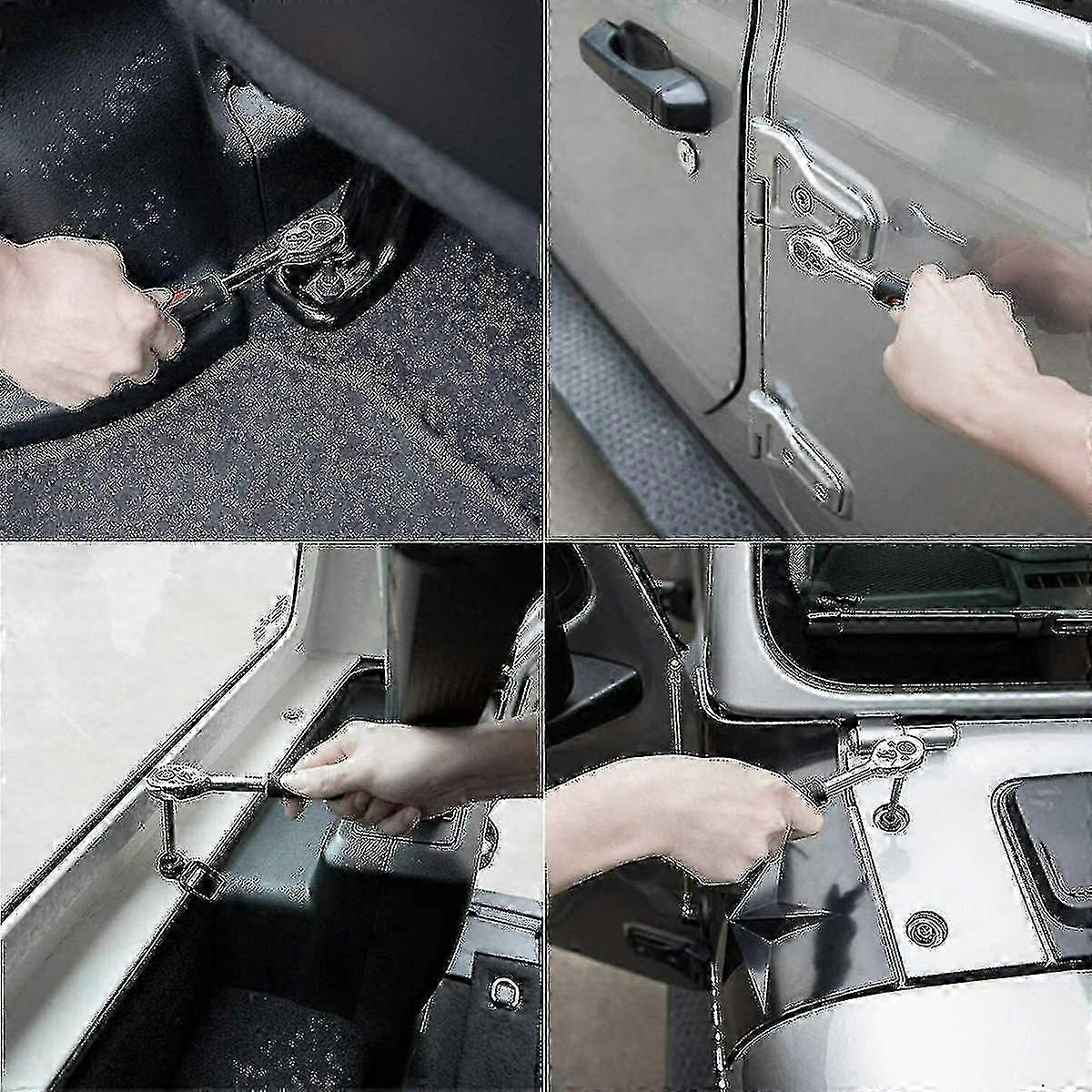 Door Pin Guide, Hinge Nuts, For Jeep Wrangler Jk Jl 2007-2020 | Fruugo UK