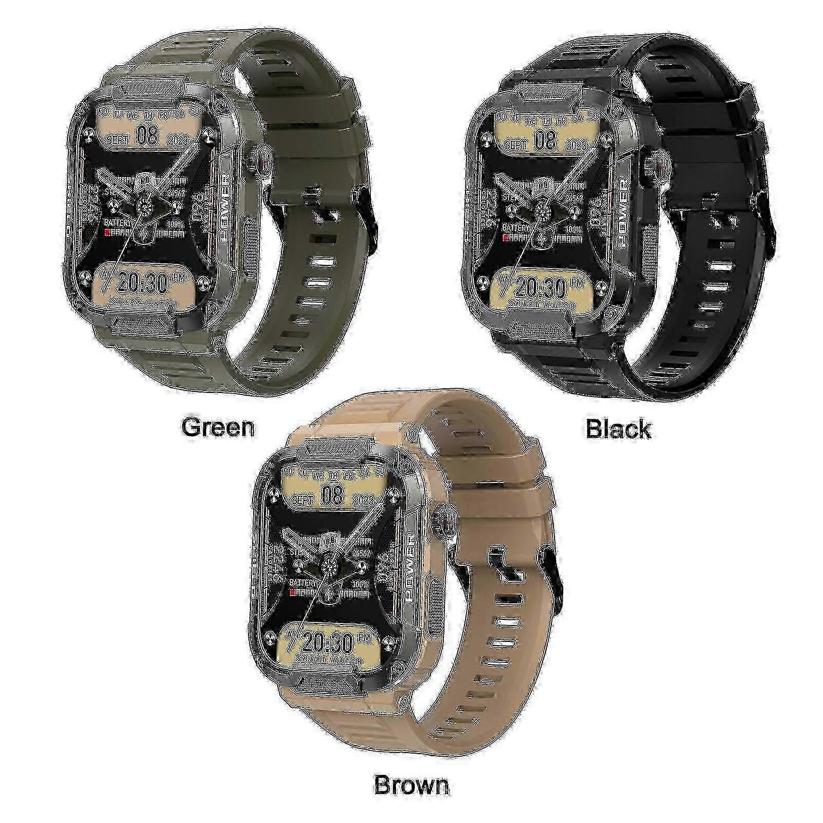 Gard Pro Ultra Smart Watch, Waterproof Rugged Military Bluetooth Call ...