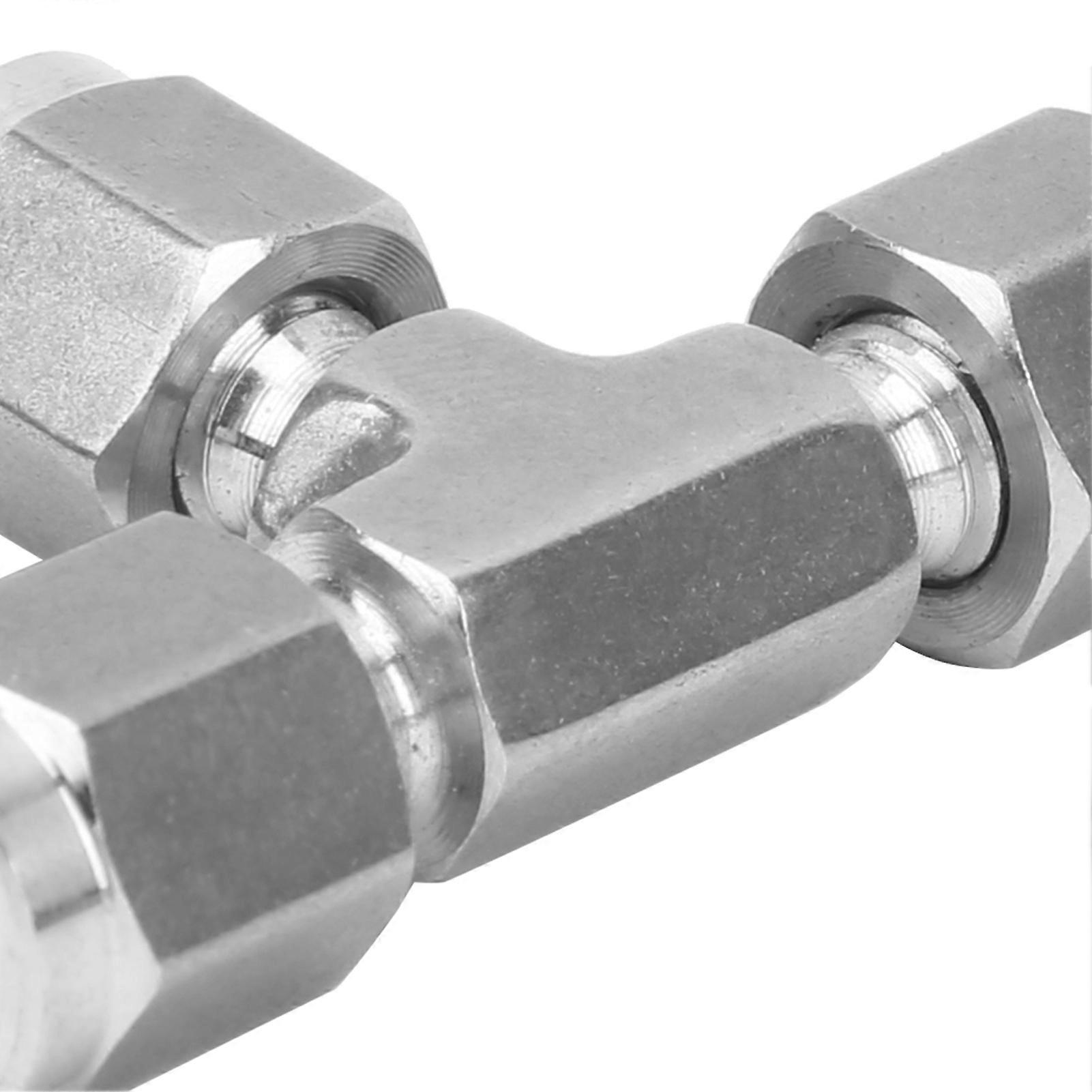 Compression Ferrule Connector Tee Equal Diameter 316 Stainless Steel ...