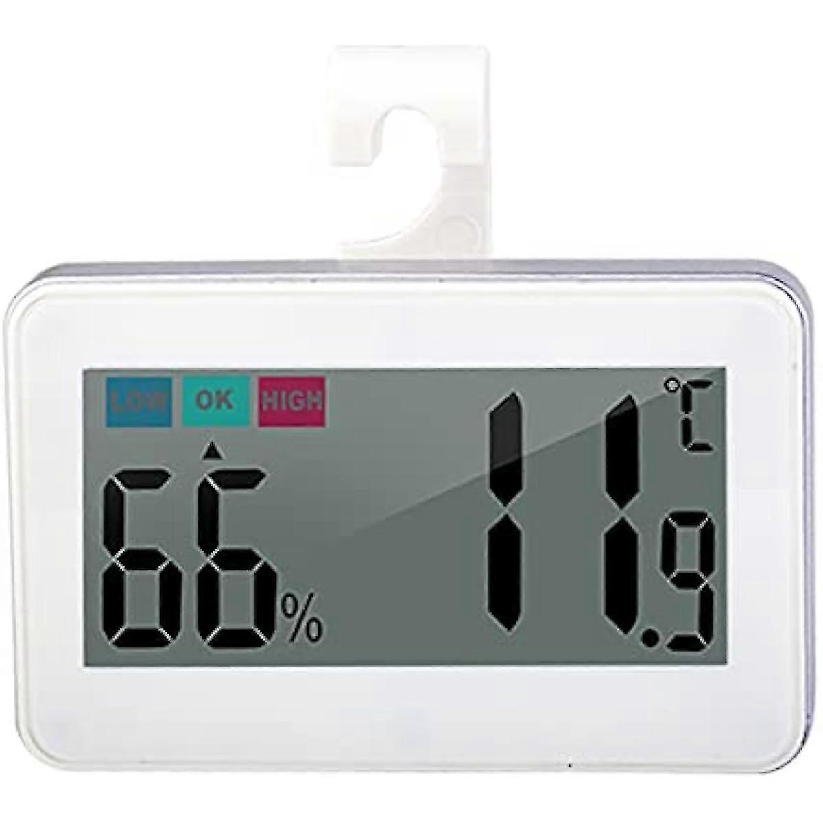 Mini Digital Hygrometer & Thermometer - Accurate LCD Humidity ...
