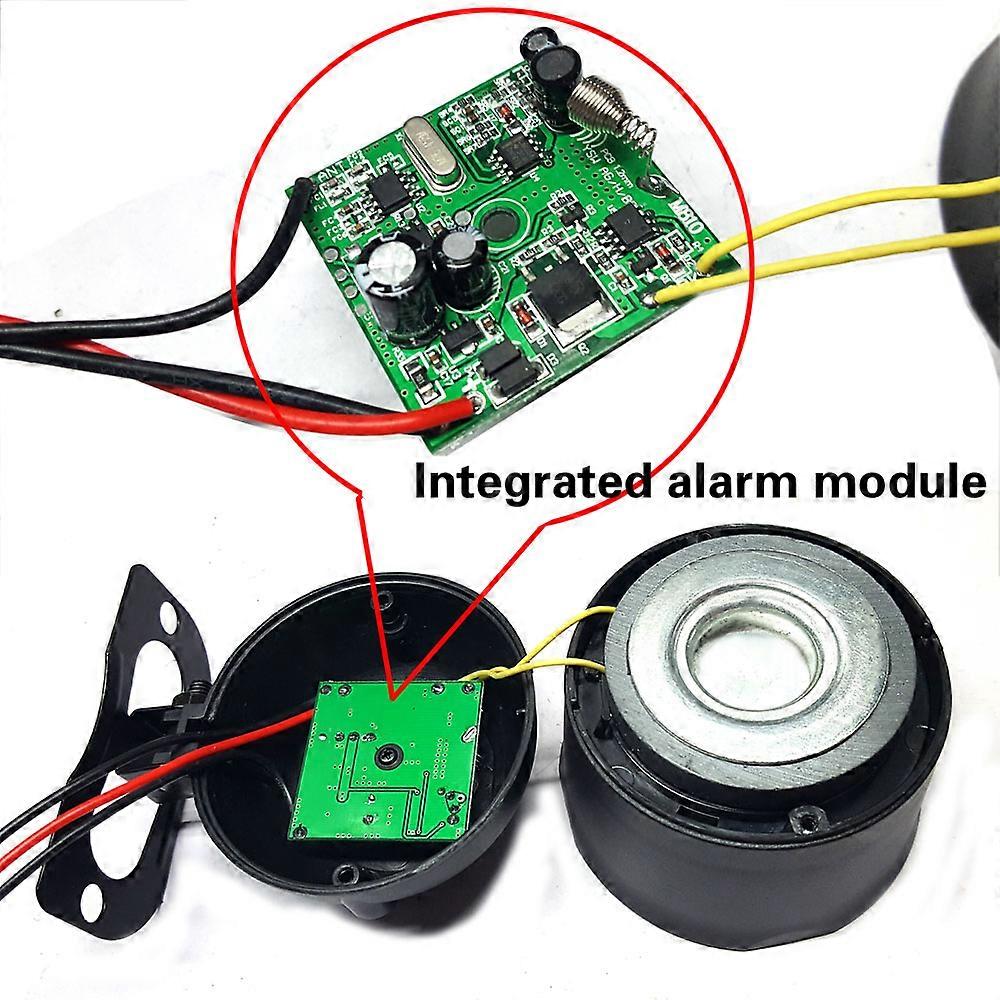 12V Auto Alarm System Universal for Cars 2 Remote Controls 7 Adjustable ...