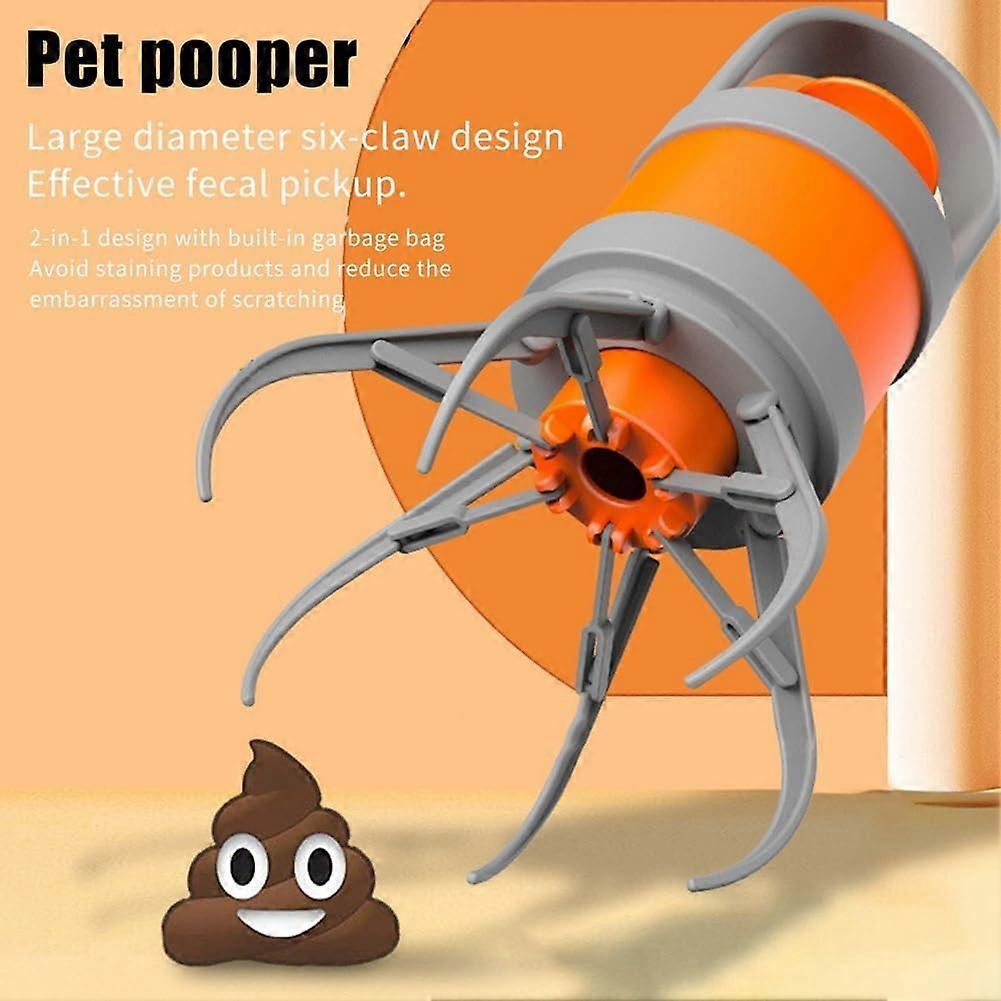 Pet Toilet Pick-Up Clip Dog Poop Cleaning Clip Portable Shovel ...