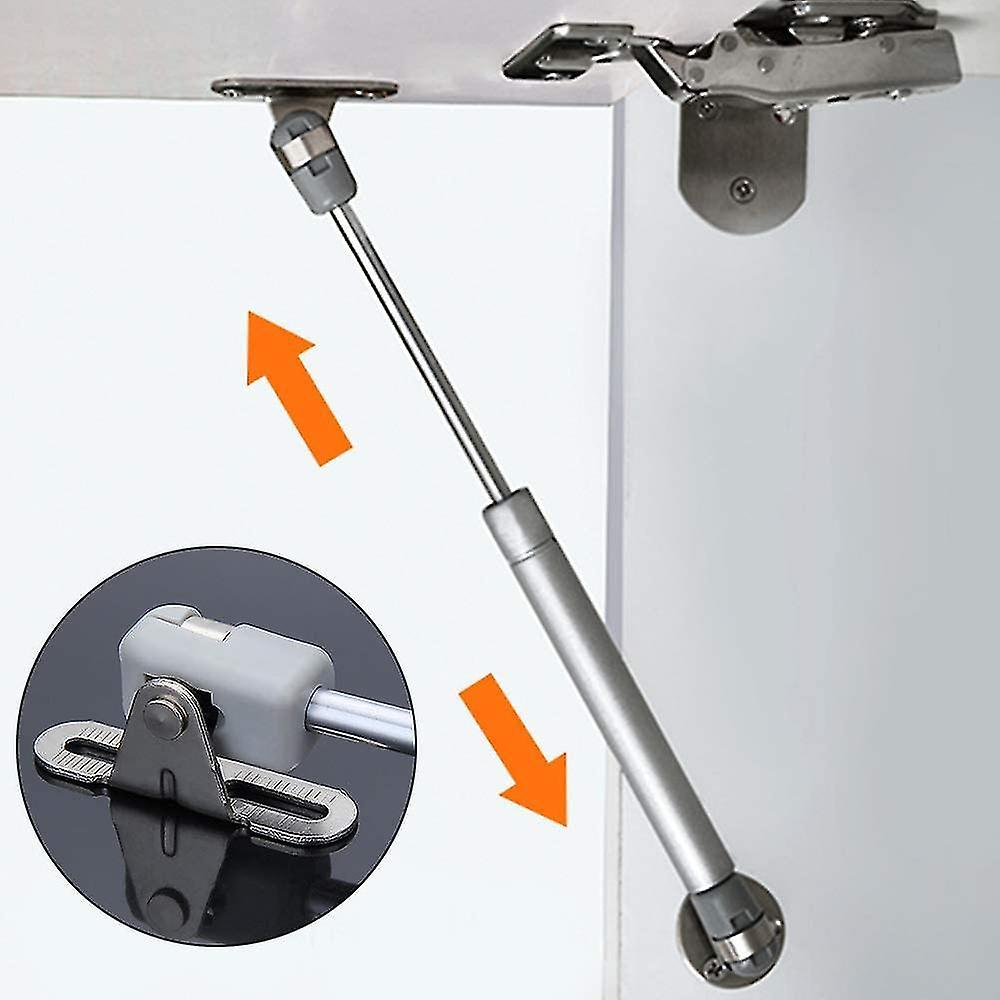 4 Gas Struts Pneumatic Arm Hydraulic Kitchen Cabinet Door Lifting ...