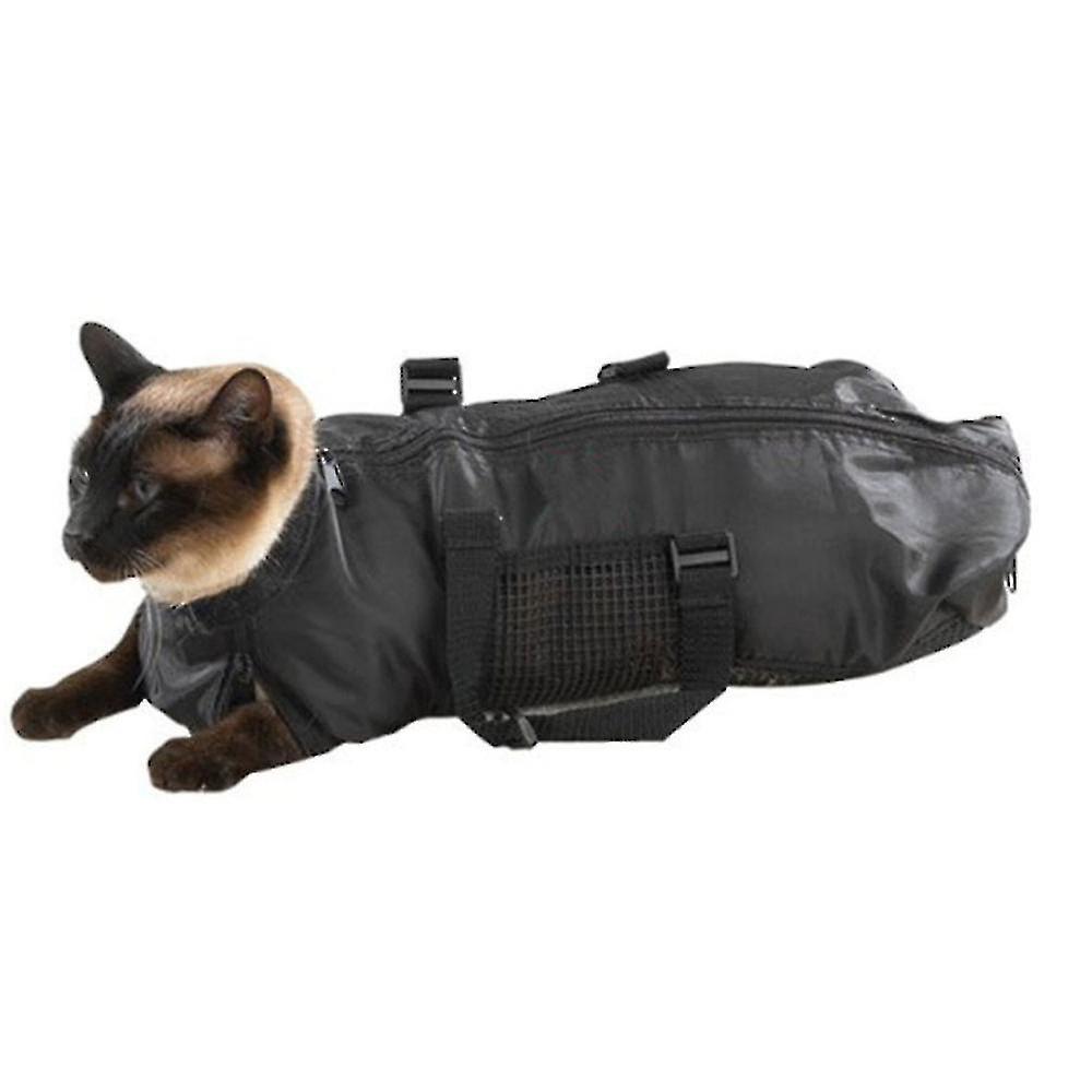 Heavy Duty Mesh Cat Grooming And Bathing Restraint Bag For Claw And ...