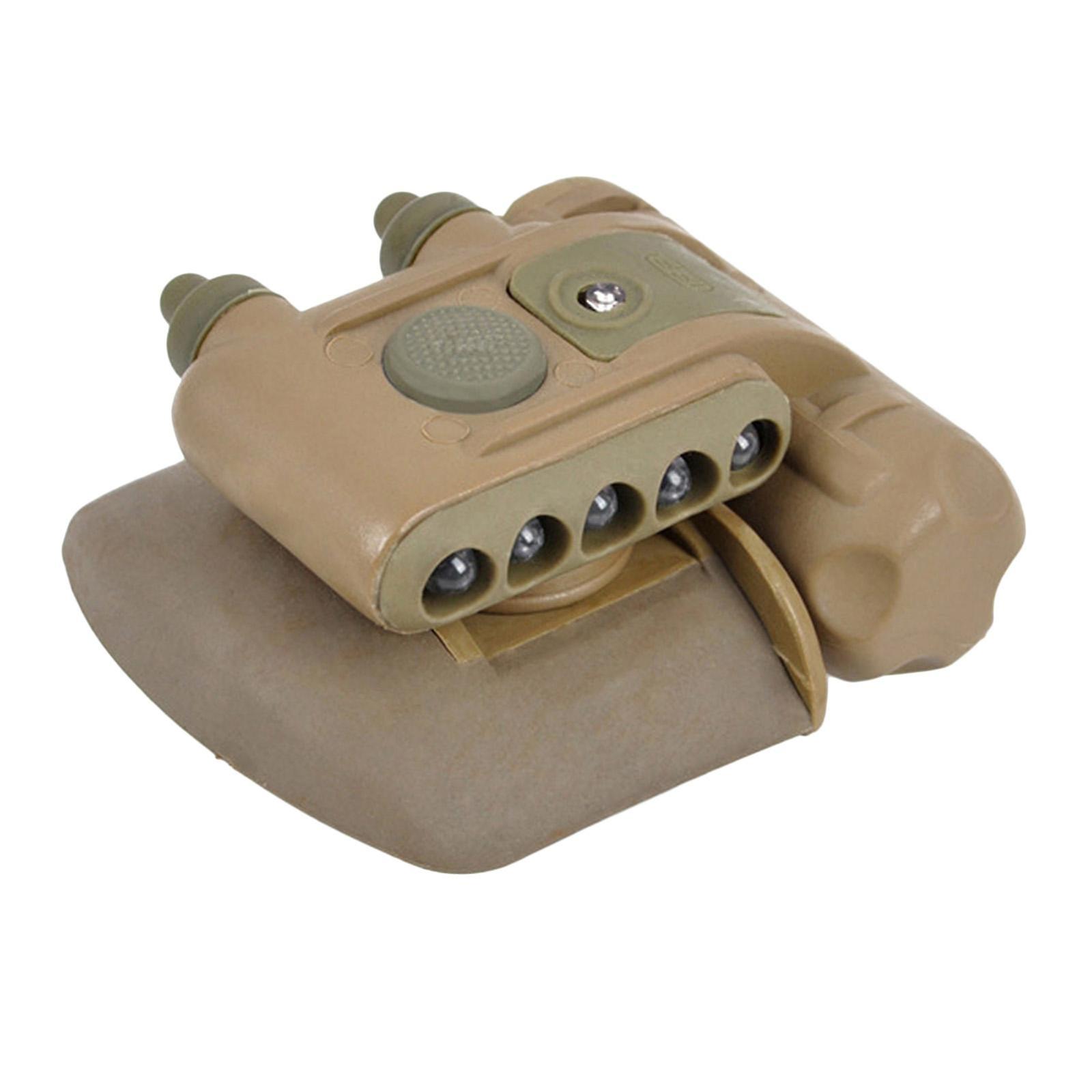 Tactical Helmet Light LED Flashlight Hunting Survival Signal IFF Light ...