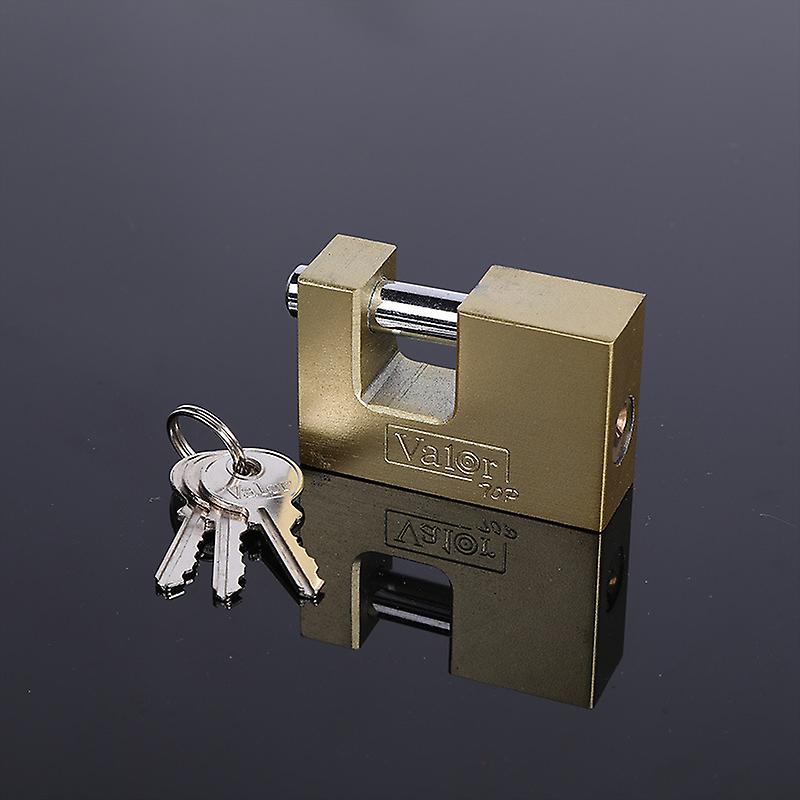 70mm High Security Outdoor Rectangular Padlock Hardened Steel Shackle ...