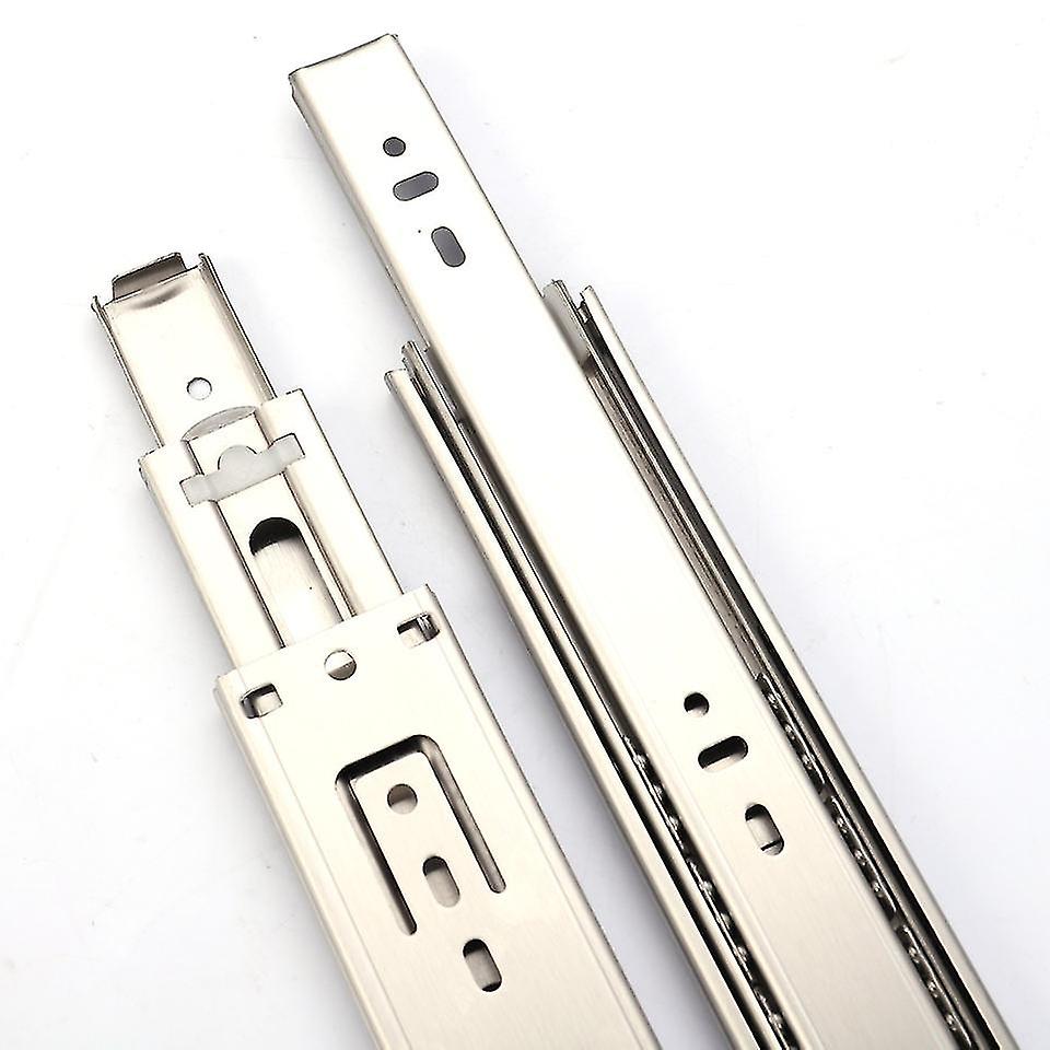 2 Pairs 18 Inch Side/rear Mount Soft Close Drawer Slides Full Extension ...