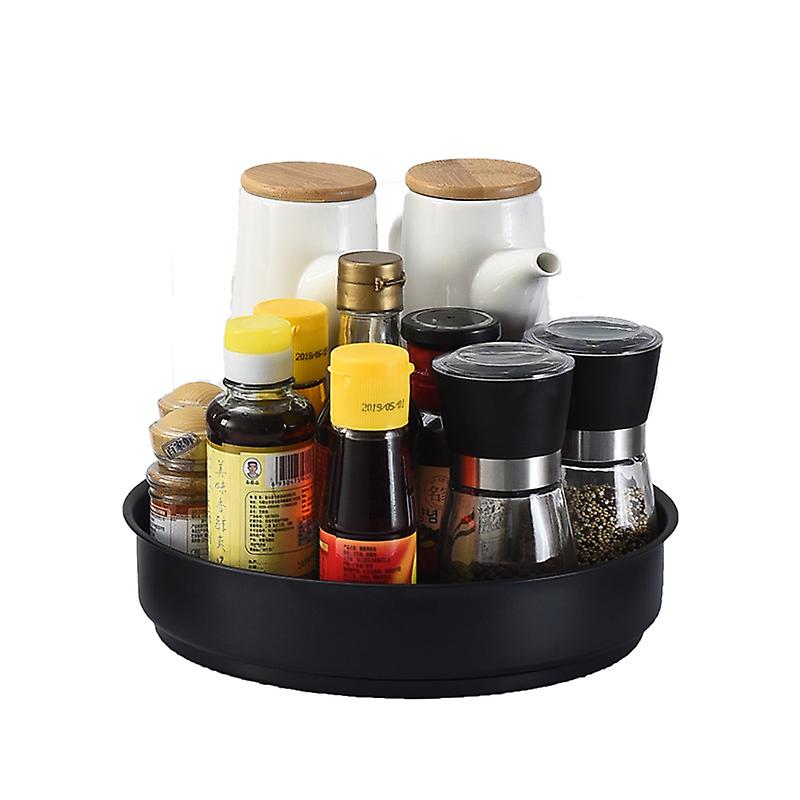 Spice Turntable, Non-Slip Kitchen Cabinet Turntable Organizer Storage ...