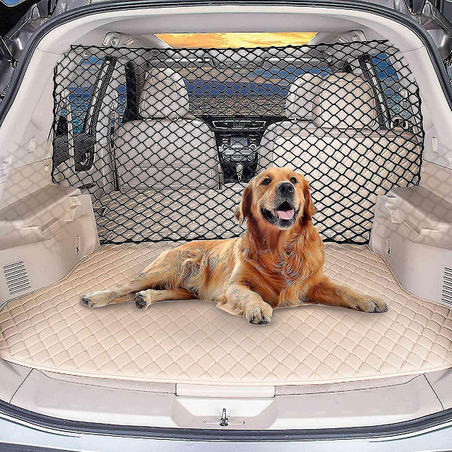 Dog Protection Net Practical Car Boot Pet Separation Net Fence Safety ...