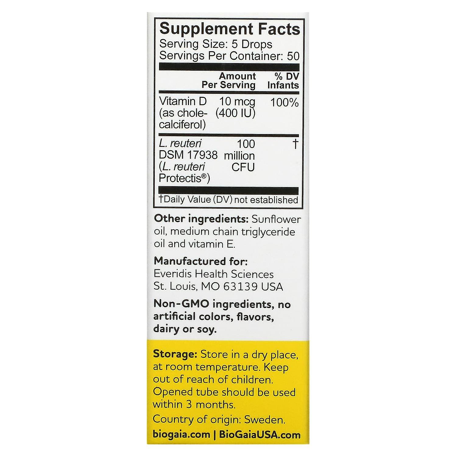 BioGaia, Protectis, Baby Drops, For Colic & Digestive Comfort with ...