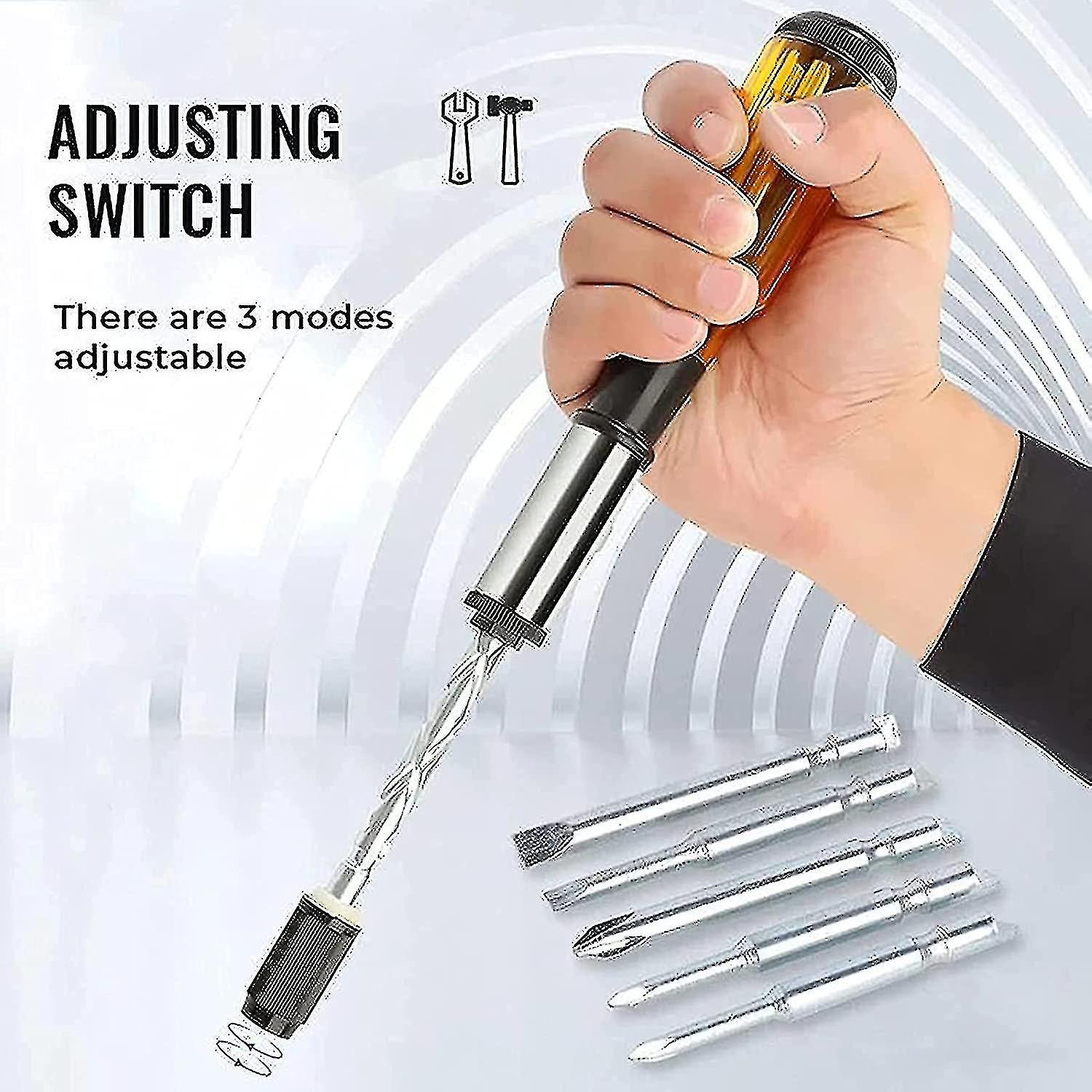 Spiral Screwdriver, Ratchet Screwdriver Push-pull Ratcheting ...