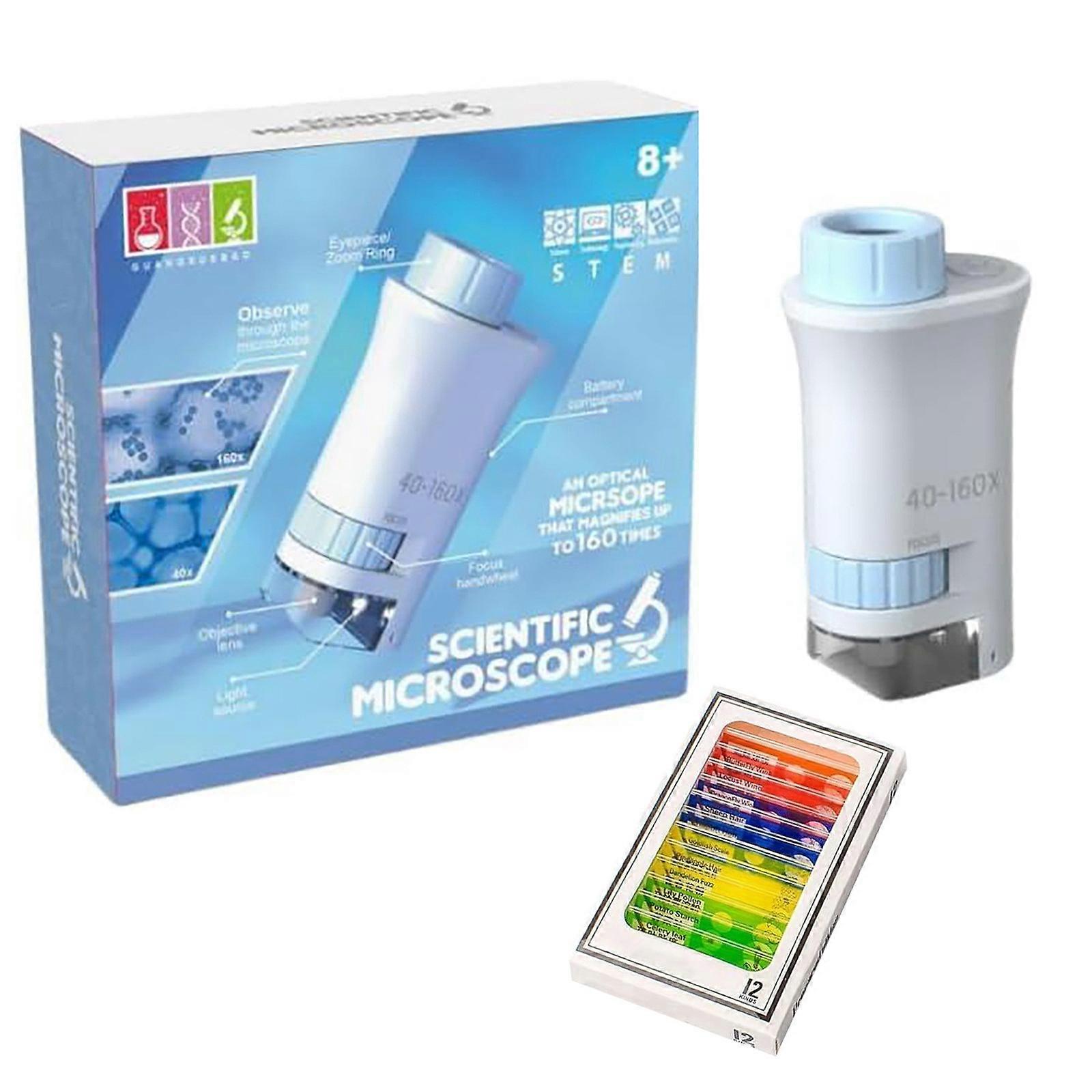 Educational Toys Miniscope Kids Mini Labsters Portable Microscope for ...