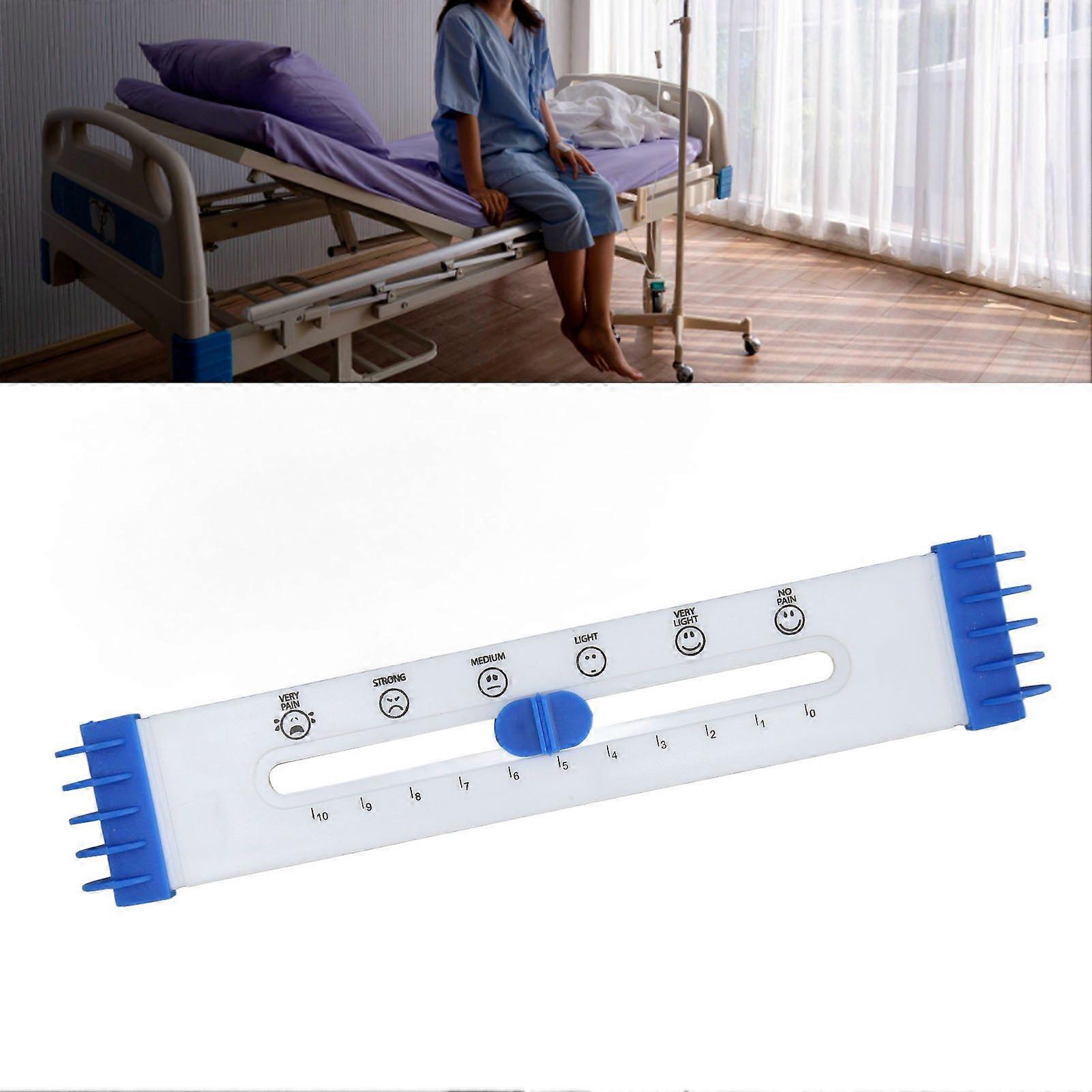 Medical Pain Level Ruler Face Painting Pattern Plastic Test Pain Rating ...