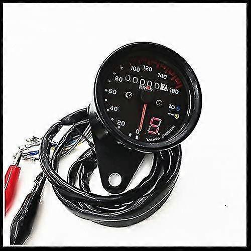 Motorcycle 12v Cg125 Gn125 Retro Meter Retrofit Retro Dual Odometer ...