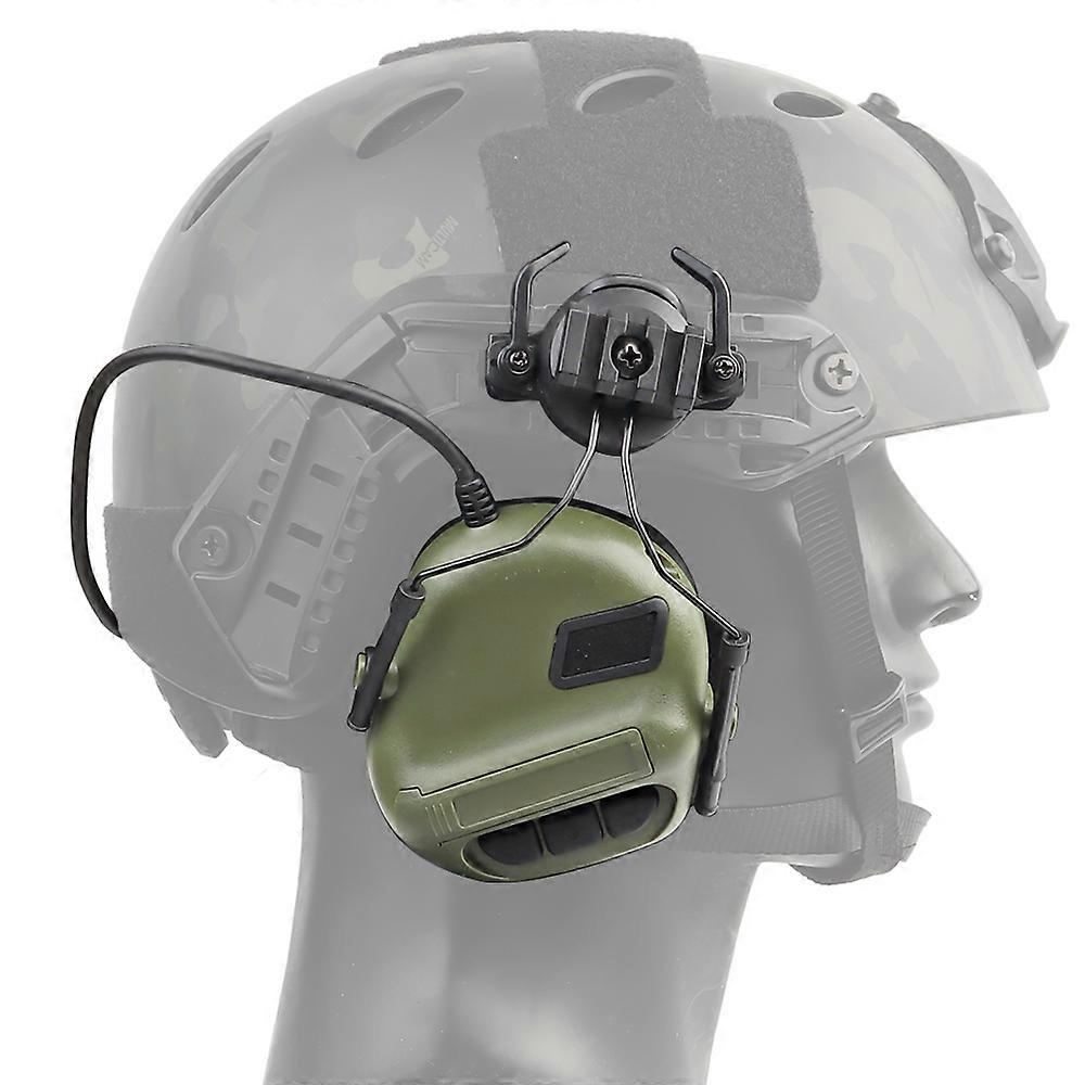 LPRED Tactical Helmet Headset Noise Reduction Sound Pickup Shooting Hearing Protection Earmuffs ...