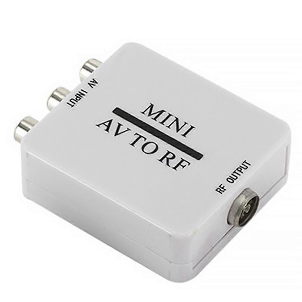 RCA / A / V Composite Video Cable to RF / Coaxial / Coaxial Converter ...