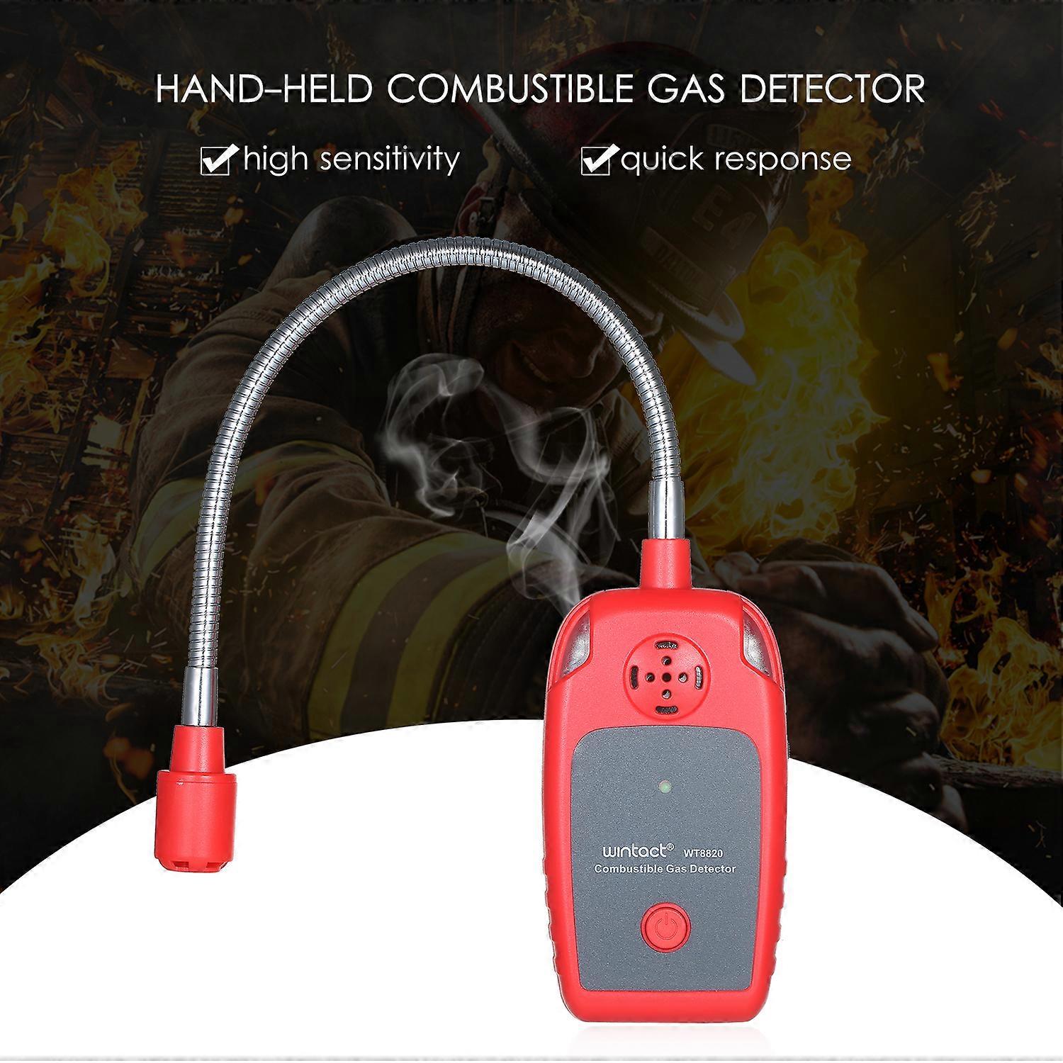 wintact WT8820 Handheld Combustible Gas Detector Leakage Natural Gas ...
