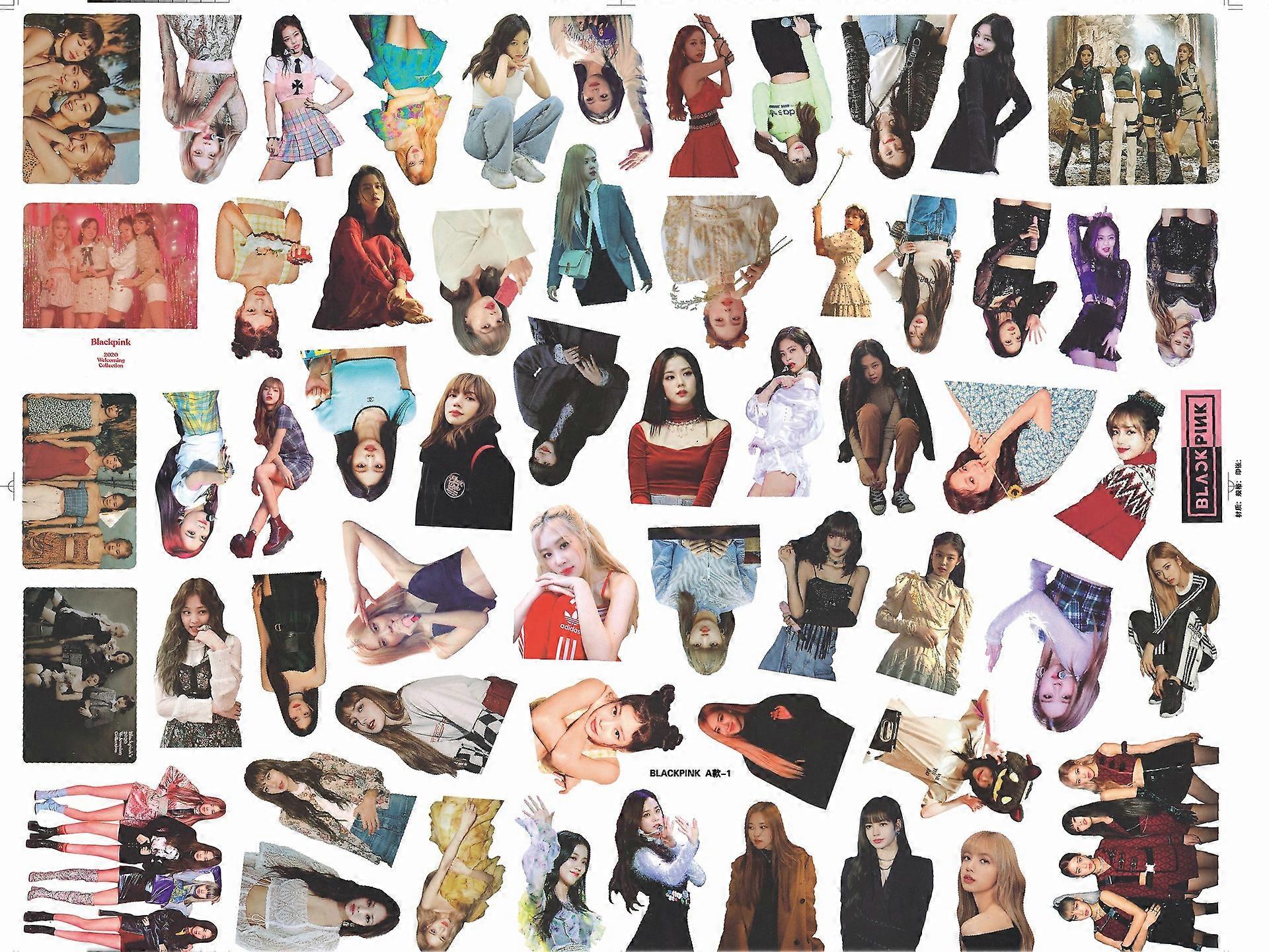 BLACKPINK LISA JENNIE ros JISOO Stickers 116 Pcs Mixed Sticker Packs ...
