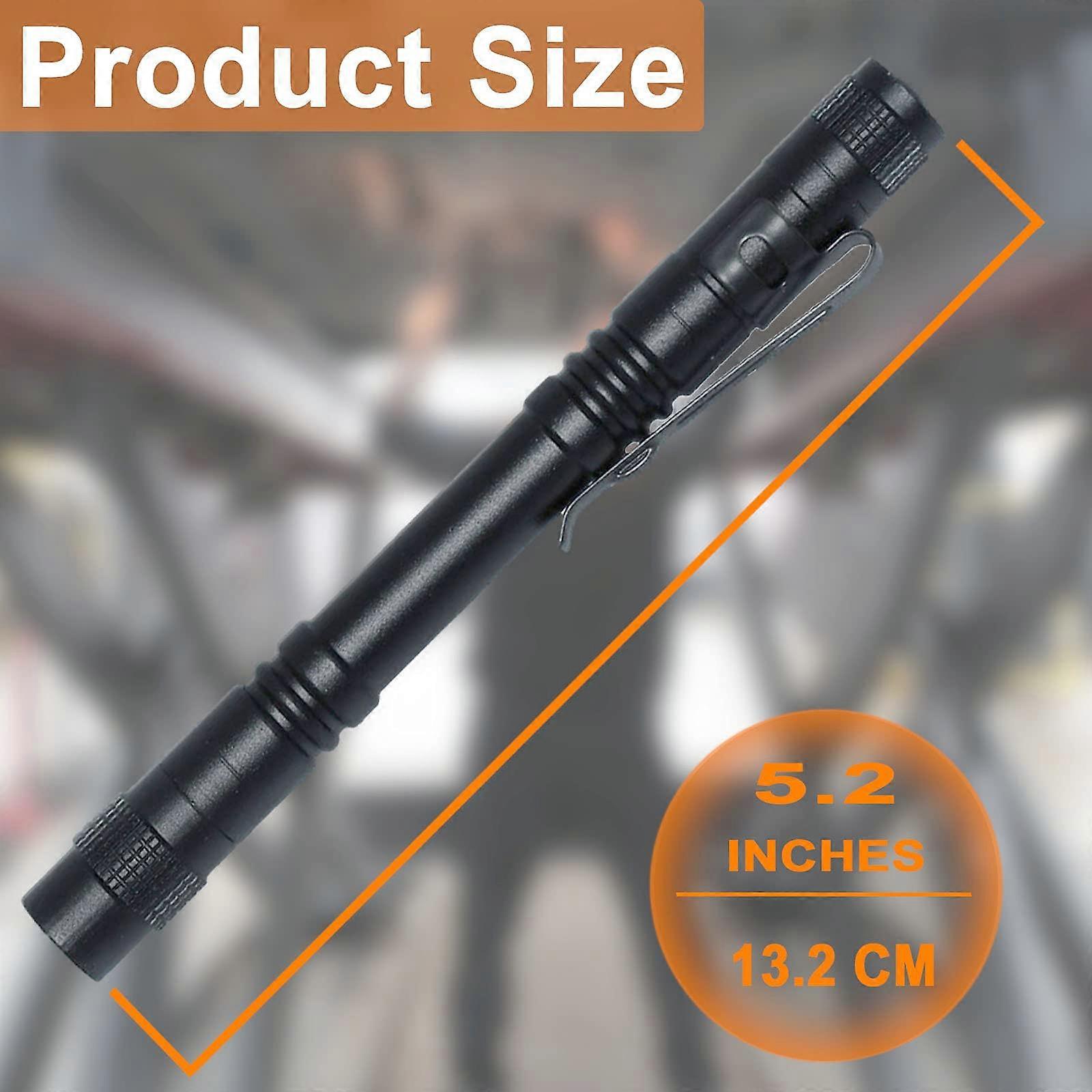 10 Pack Small Mini LED Flashlight Handheld Pen Light Flashlight ...