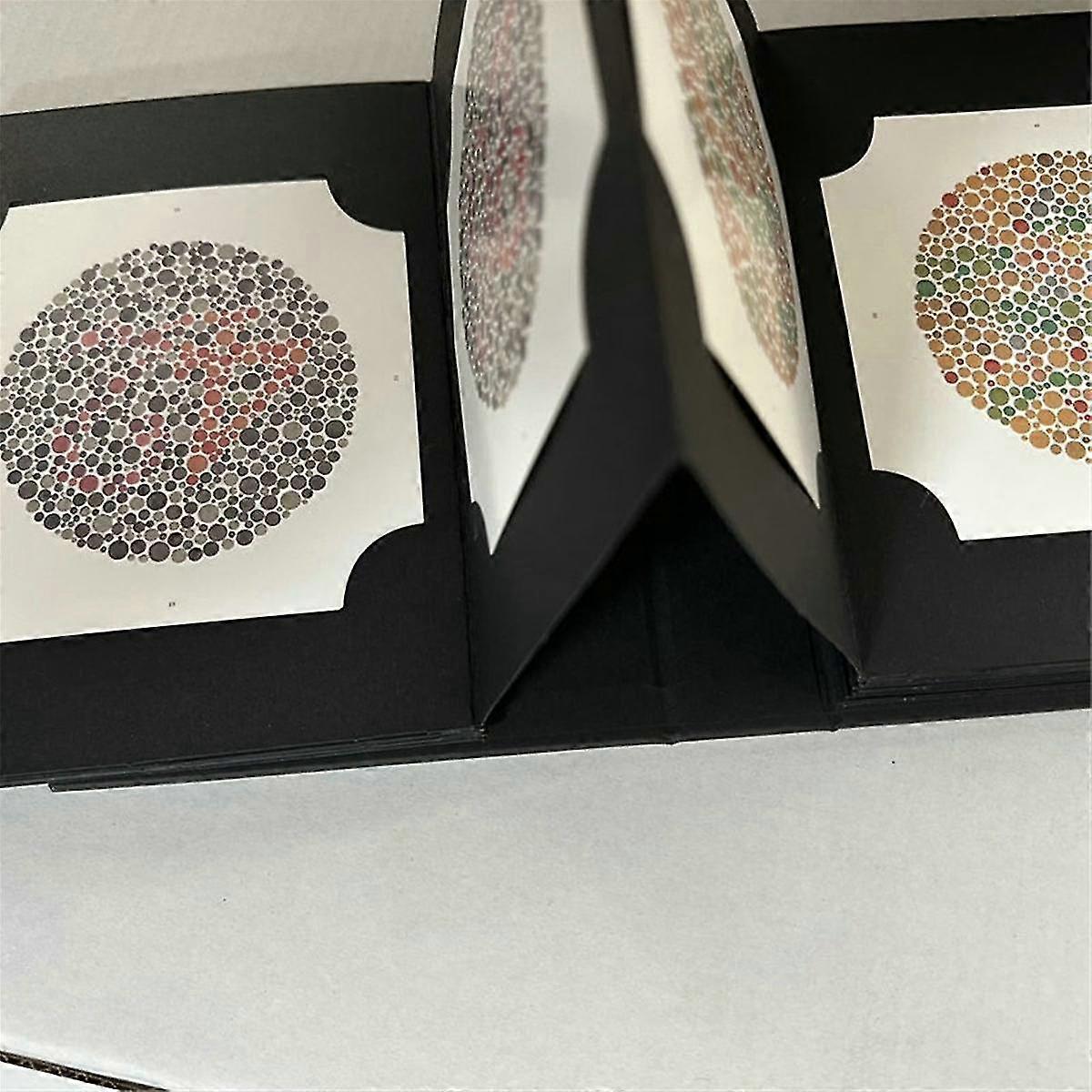 Book 38 Plates Optometry Color Blindness Color Deficiency Test Book ...
