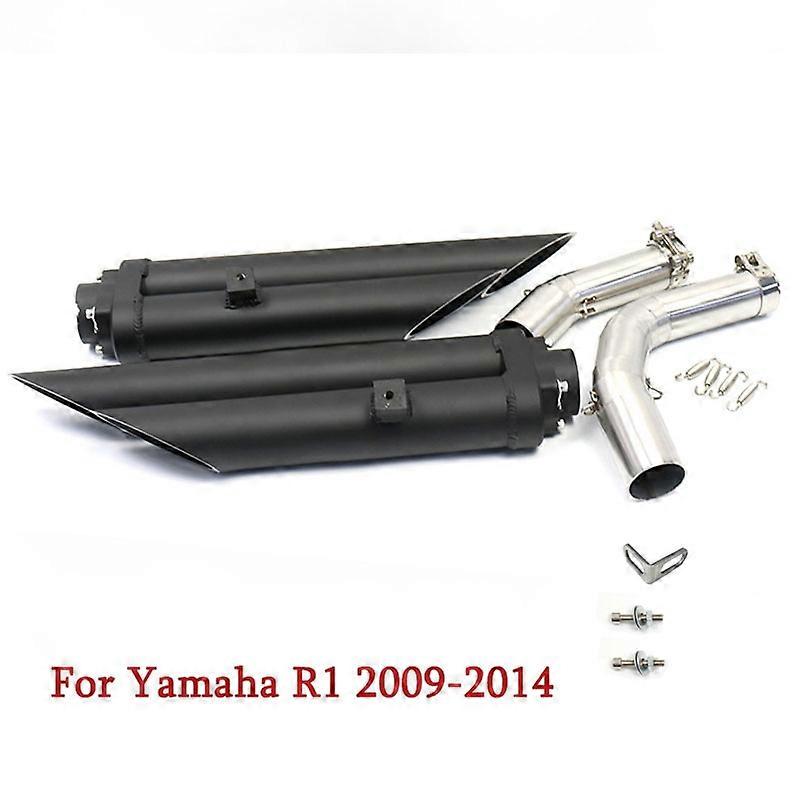 R1 Motocross Full Exhaust System For Yamaha R1 2004 2005 2006 2007 2008 ...