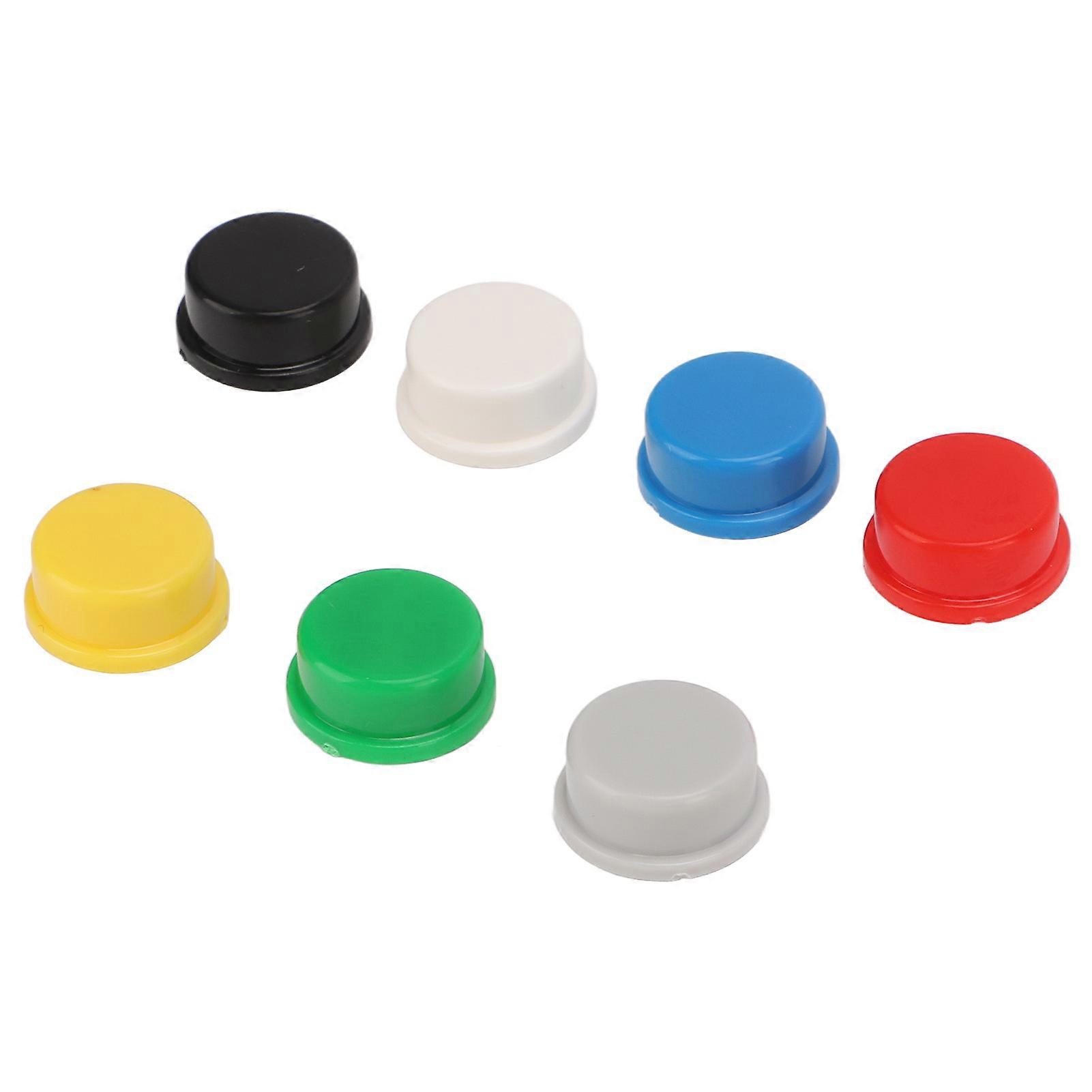 350Pcs Push Button Switch Caps Industrial Momentary Tactical Control 7 ...