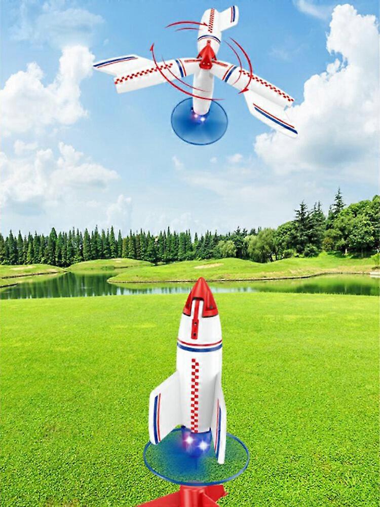 Air Rocket Launcher Toy, Ultra-high Flying Rockets For Kids,Light Up ...