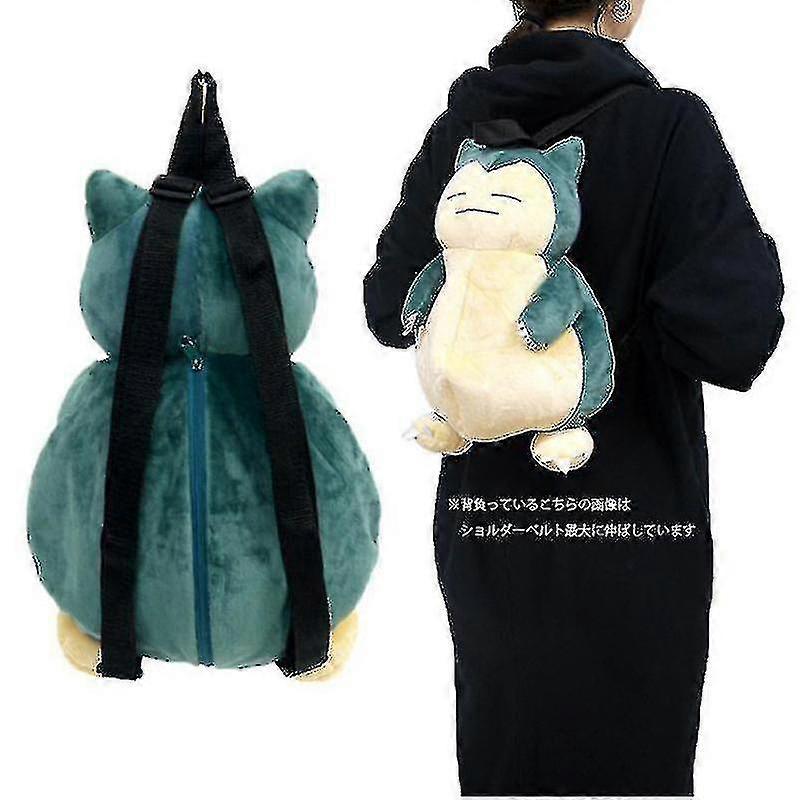 New Pokemon Backpack Plush Suffed Toy Kawaii Pikachu Mimikyu Eevee Mew ...
