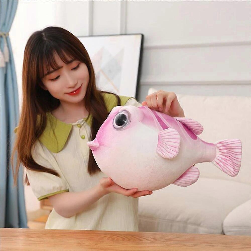 Cute Imitation Globefish Puffer Fish Stuffed Children Plush Toy | Fruugo UK