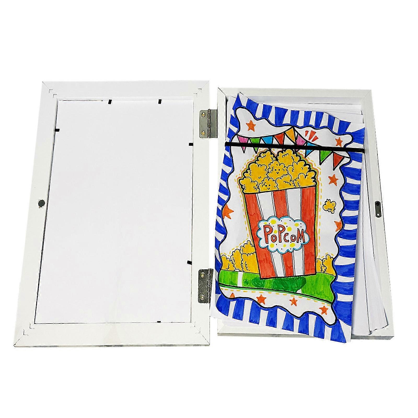 Kids Art Frame Front Opening Fillable Picture Frame For Opening Picture ...