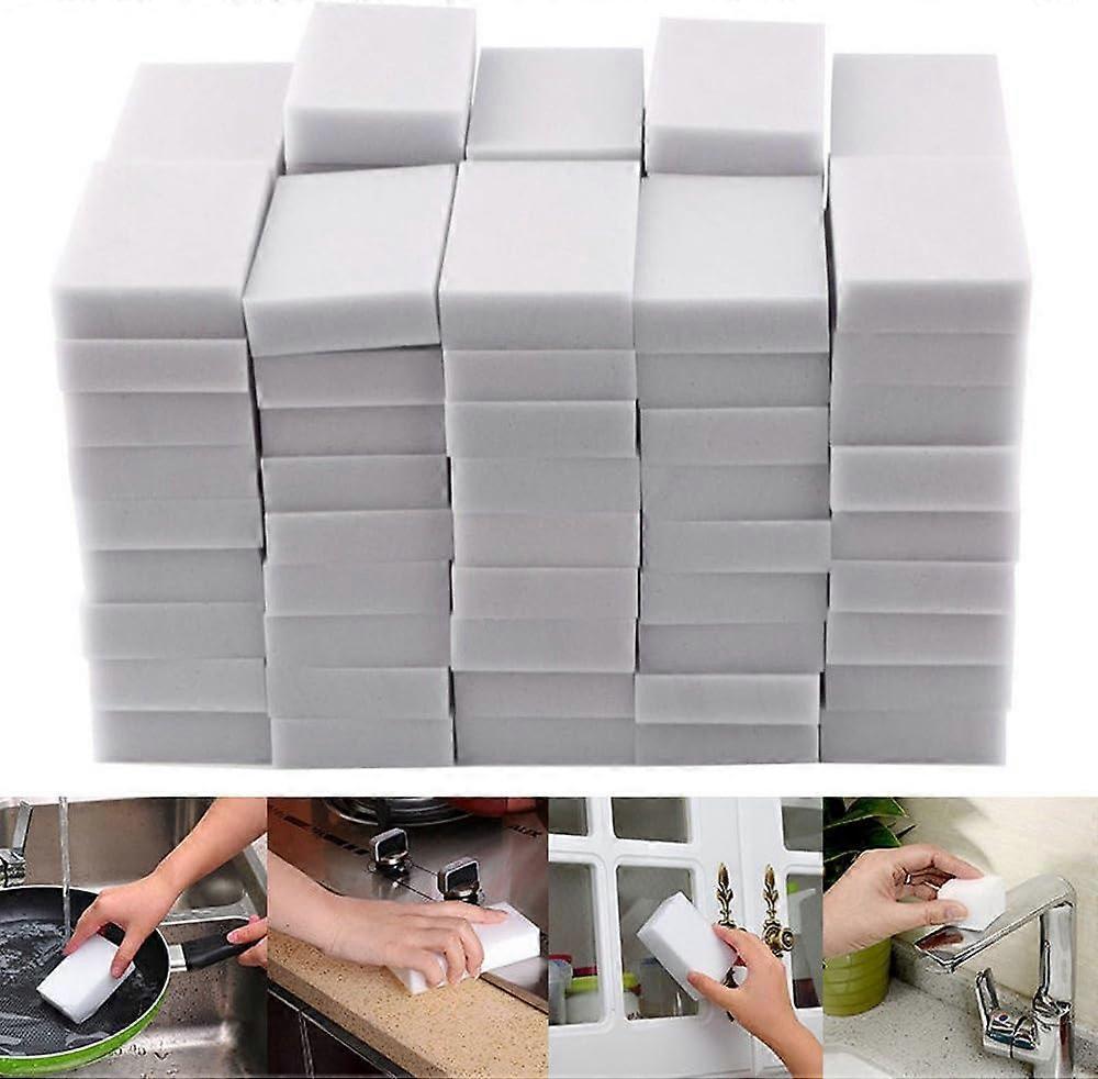 50Pc Eraser Sponge in Bulk Magic Sponge Eraser Sponge Cleaner Eraser ...