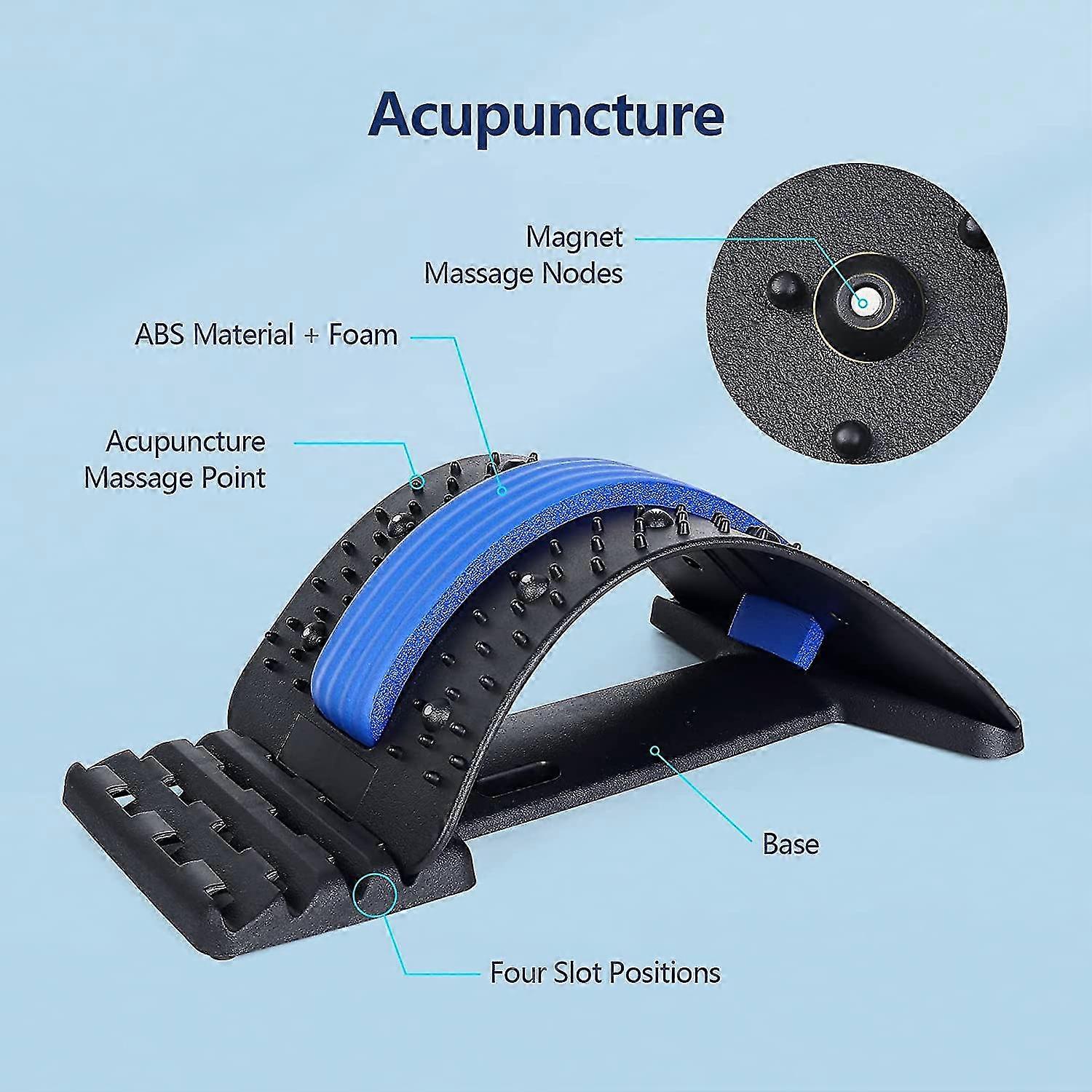 Back Stretcher For Pain Relief, Upper And Lower Back Stretcher For ...