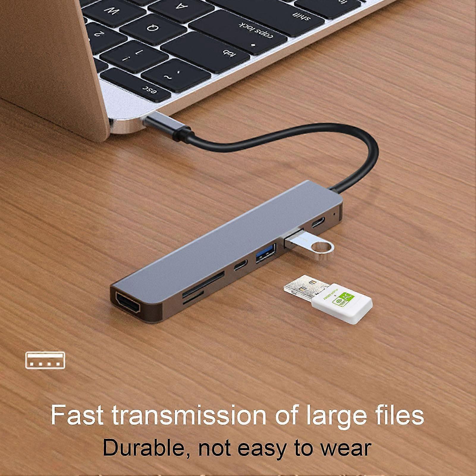 Wireless Network Adapter WiFi Receiver Dual Band 2.4G/5G Drive-free ...