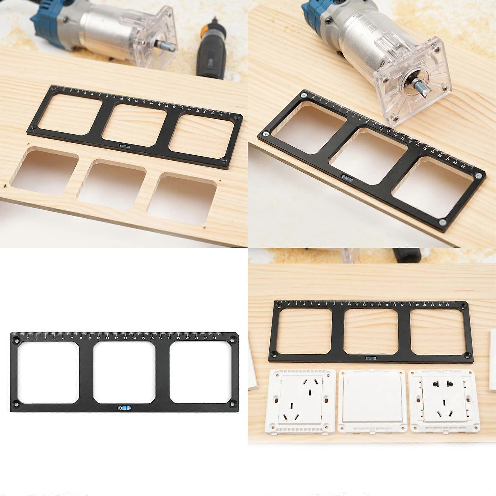 86 Type Wire Box Template Socket Bottom Box Open Holes on Bottom Box ...